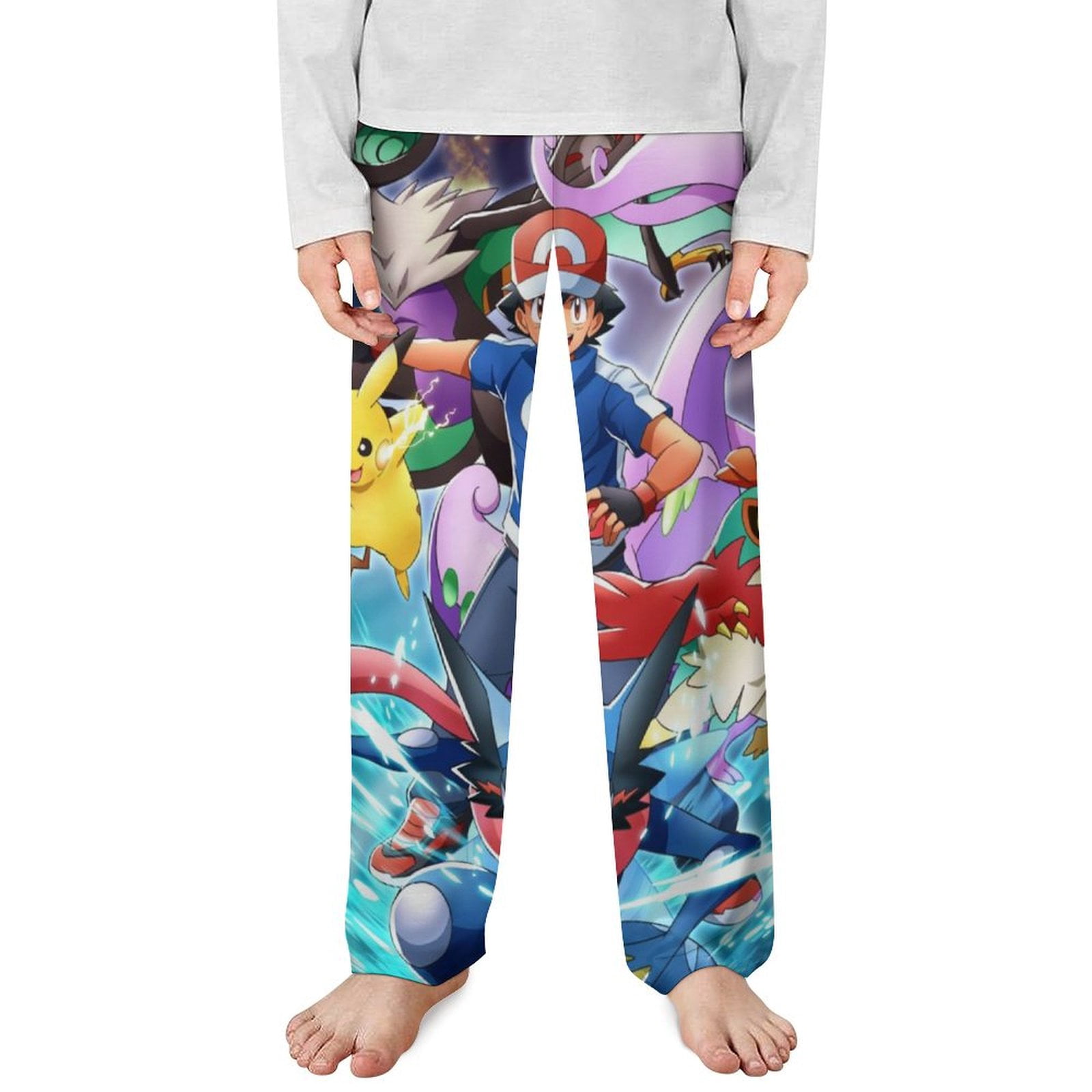 Anime Pokemon Pajama Pants for Kids Anime Sleep Bottoms Pokemon Merch ...