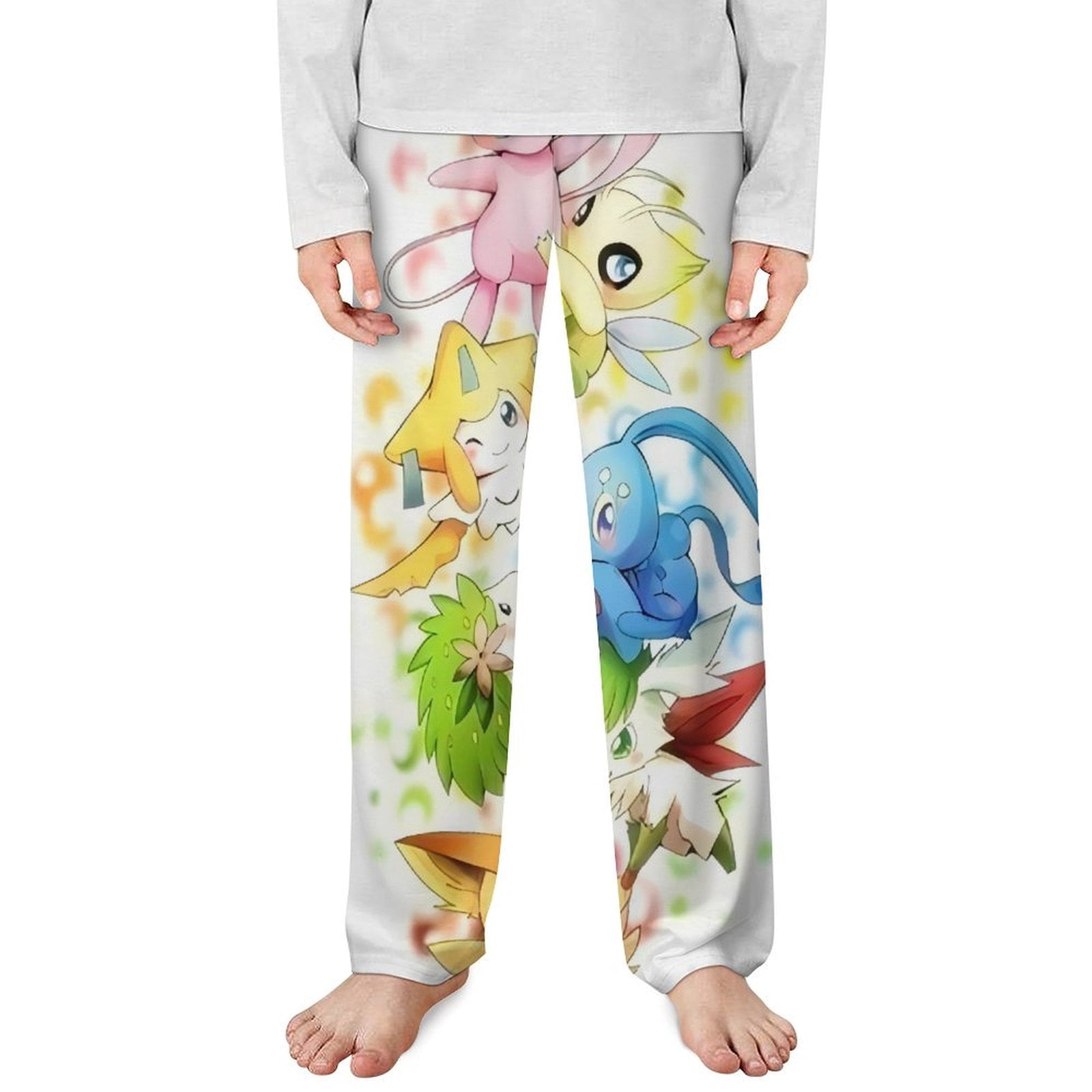 Anime Pokemon Pajama Pants for Kids Anime Sleep Bottoms Pokemon Merch ...