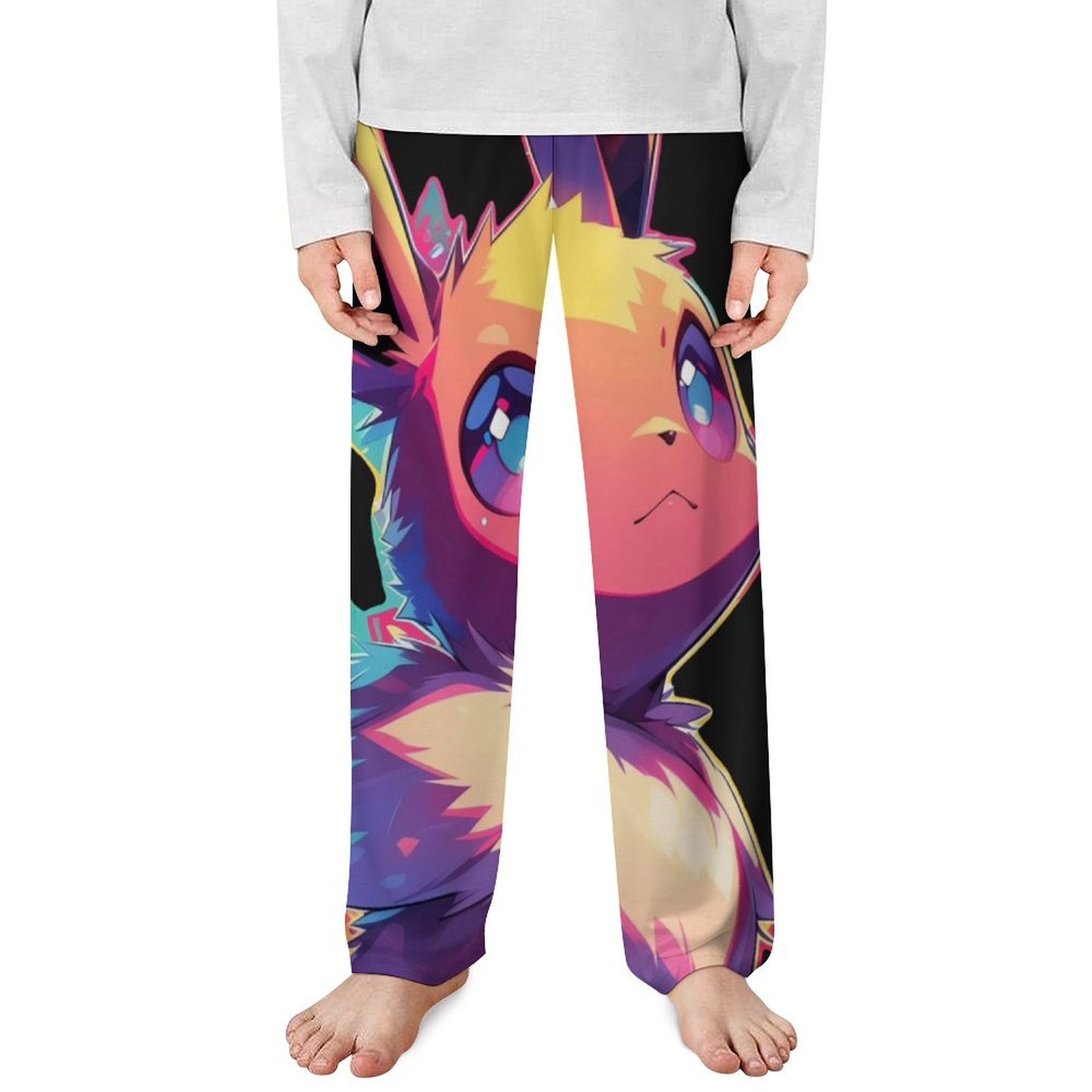 Anime Pokemon Pajama Pants for Kids Anime Sleep Bottoms Pokemon Merch ...
