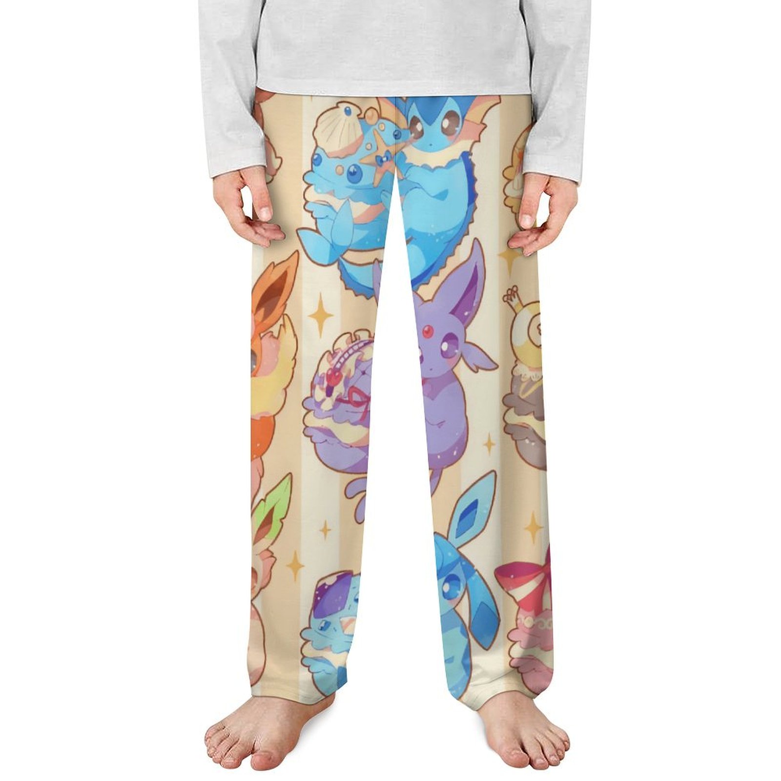 Anime Pokemon Pajama Pants for Kids Anime Sleep Bottoms Pokemon Merch ...