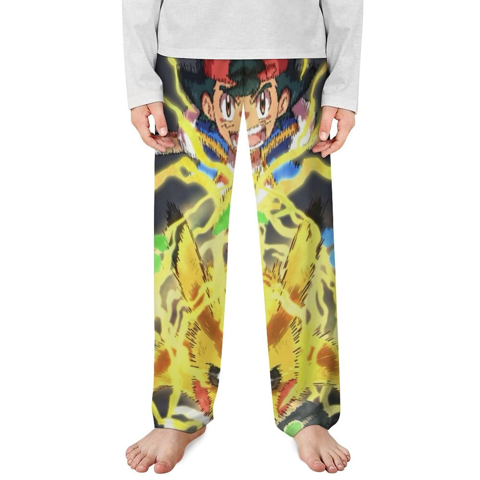 Anime Pokemon Pajama Pants for Kids Anime Sleep Bottoms Pokemon Merch ...