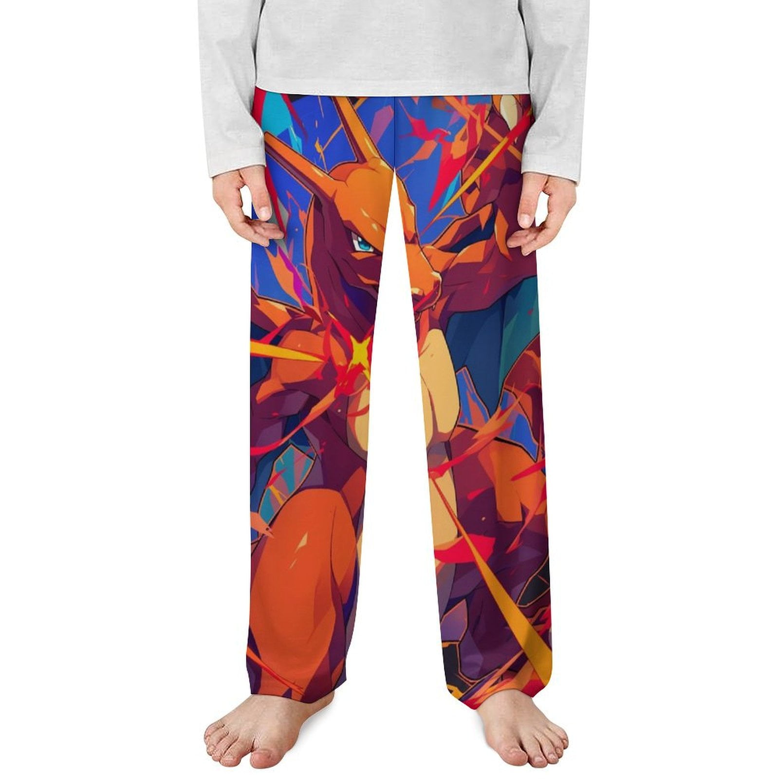 Anime Pokemon Pajama Pants for Kids Anime Sleep Bottoms Pokemon Merch ...