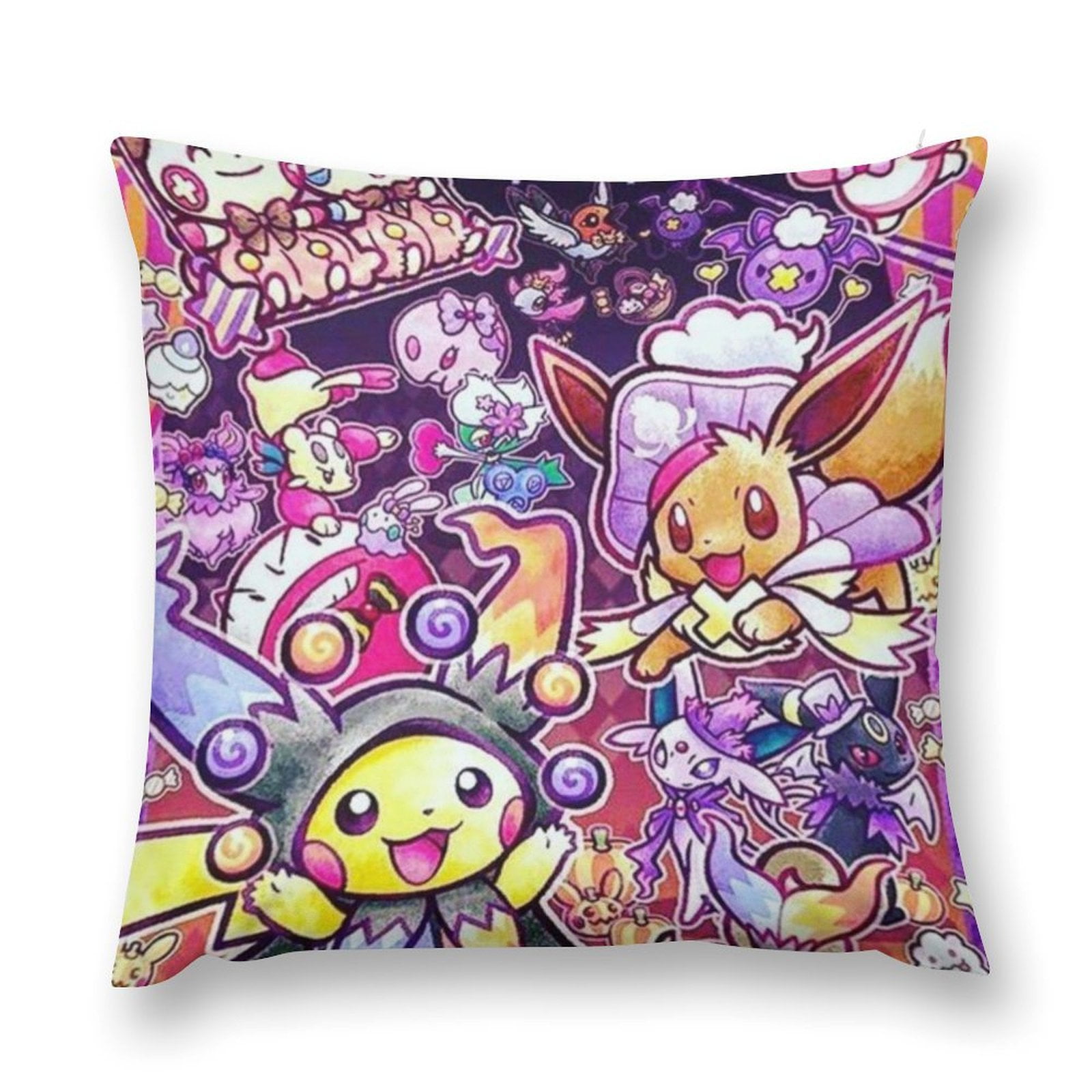 Anime Pokemon Pillowcases Pokemon Merch 16 "x16 " Anime Decorative ...
