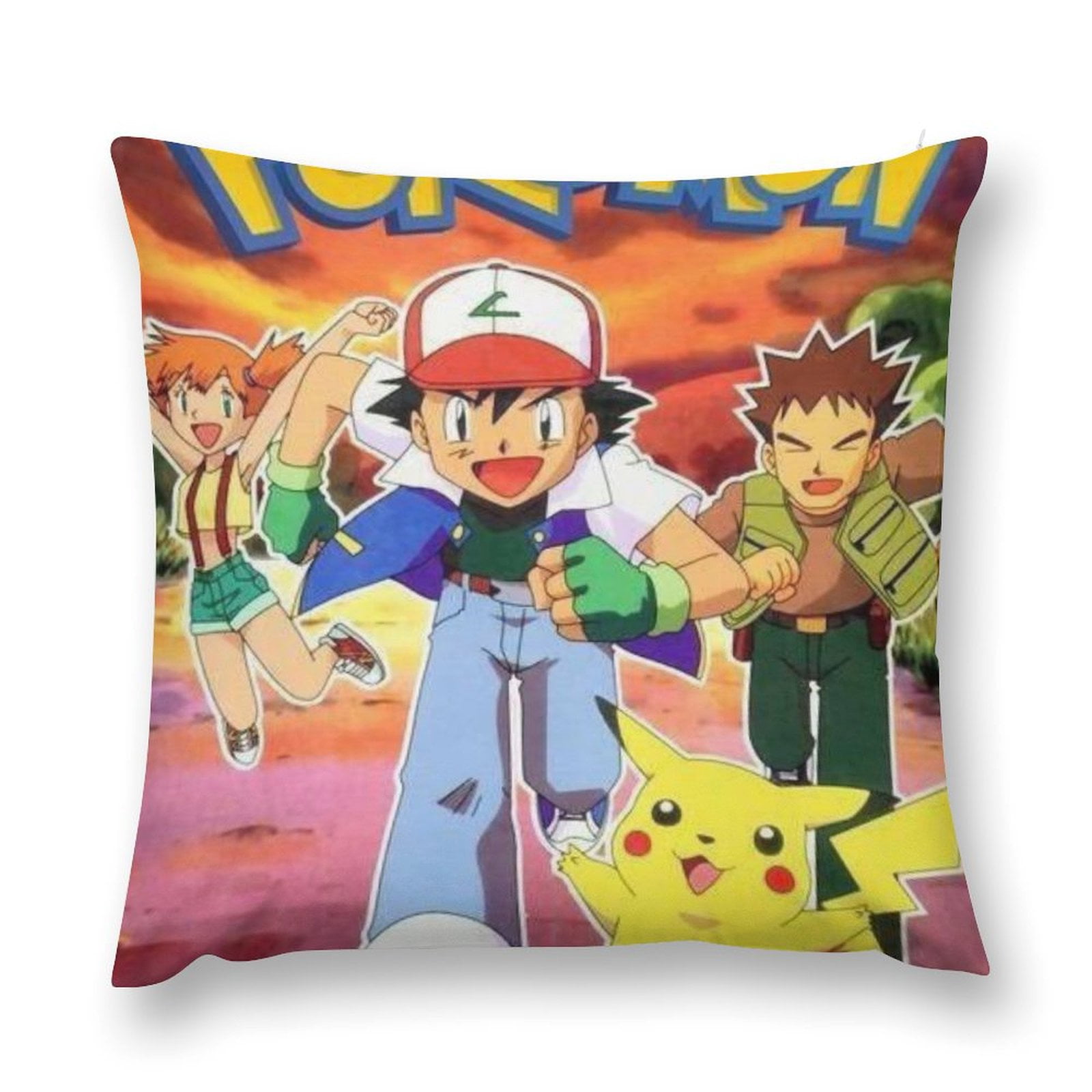 Anime Pokemon Pillowcases Pokemon Merch 16 "x16 " Anime Decorative ...