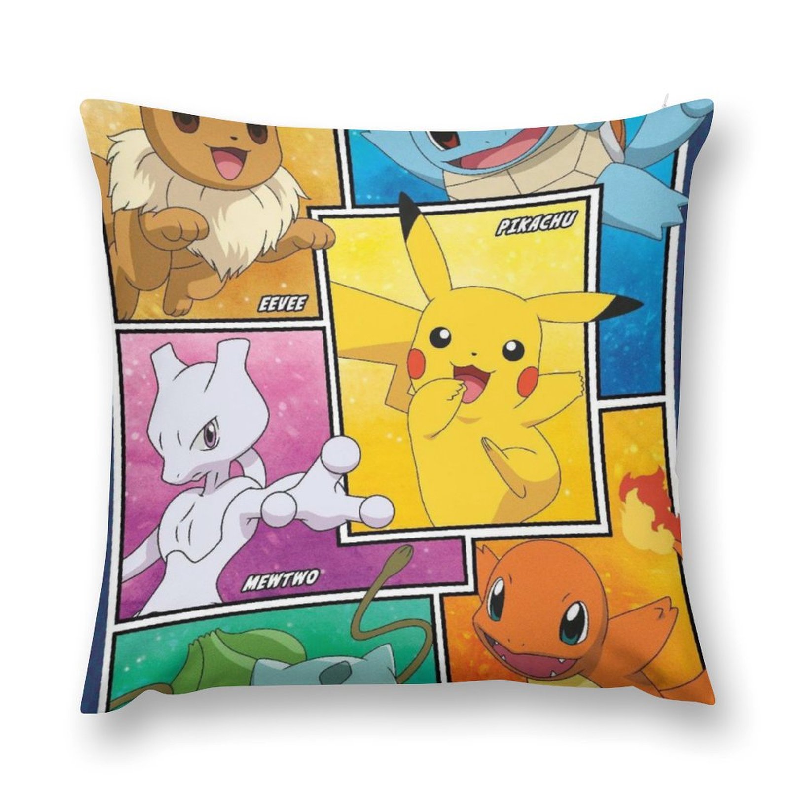 Anime Pokemon Pillowcases Pokemon Merch 16 "x16 " Anime Decorative ...