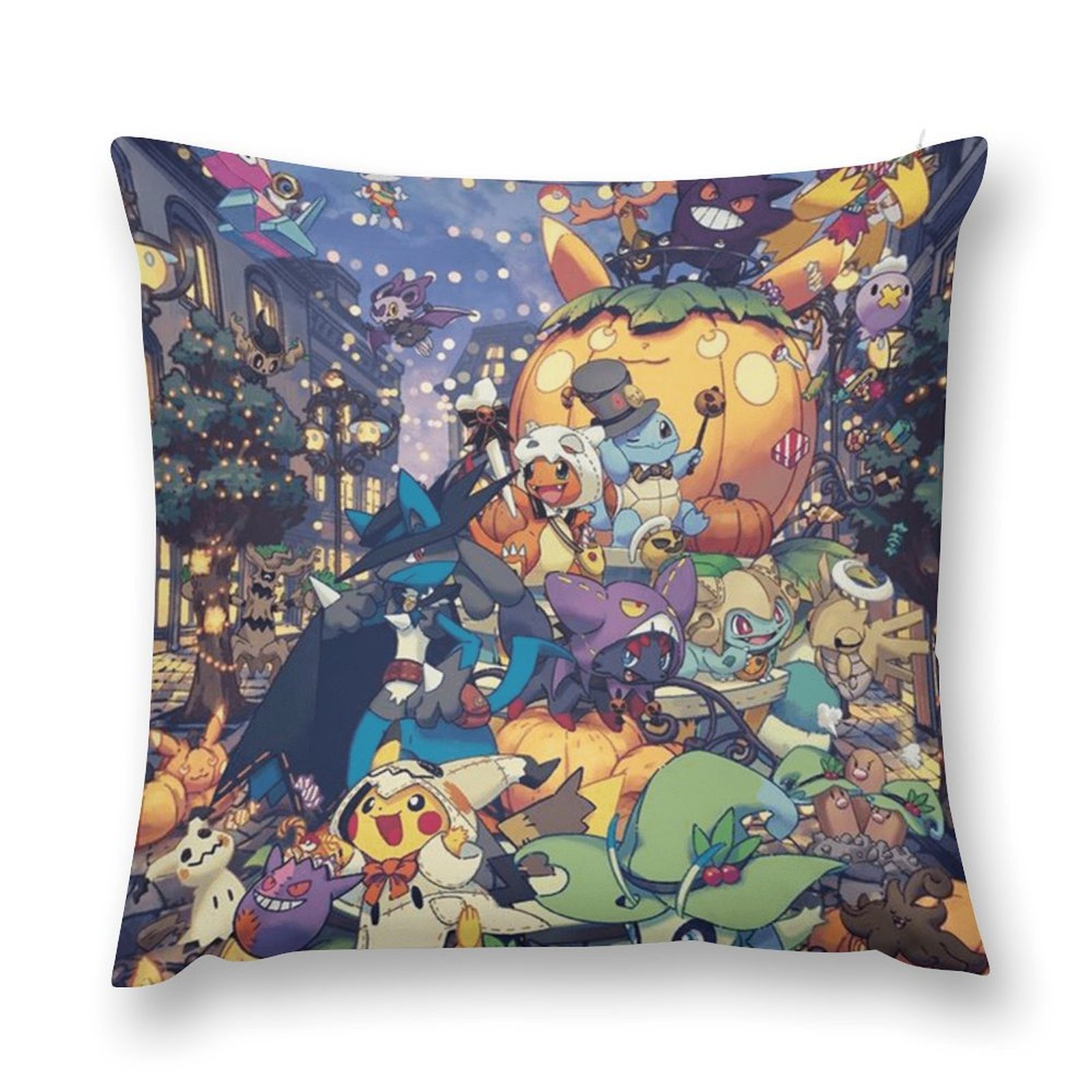 Anime Pokemon Pillowcases Pokemon Merch 16 "x16 " Anime Decorative ...