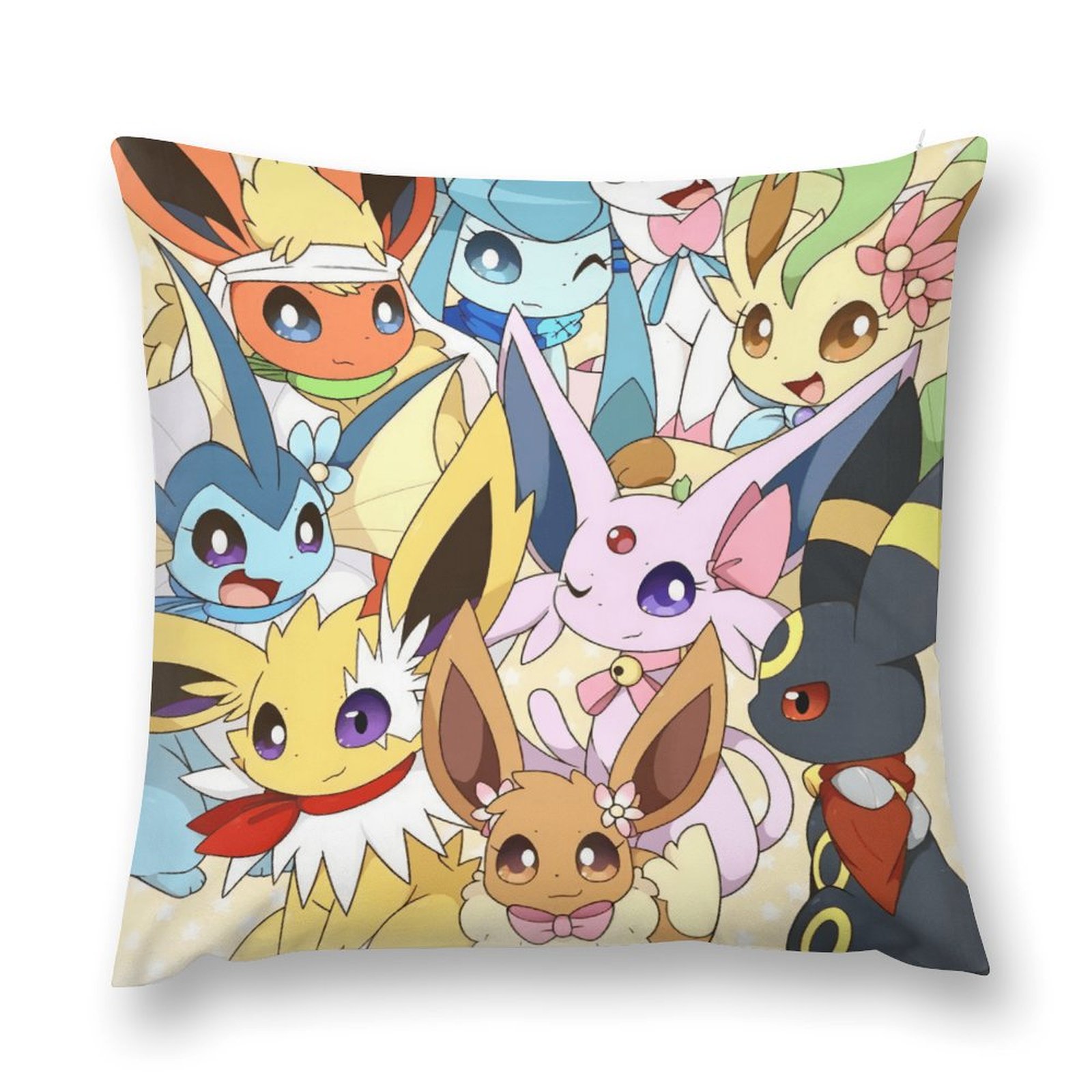 Anime Pokemon Pillowcases Pokemon Merch 16 "x16 " Anime Decorative ...