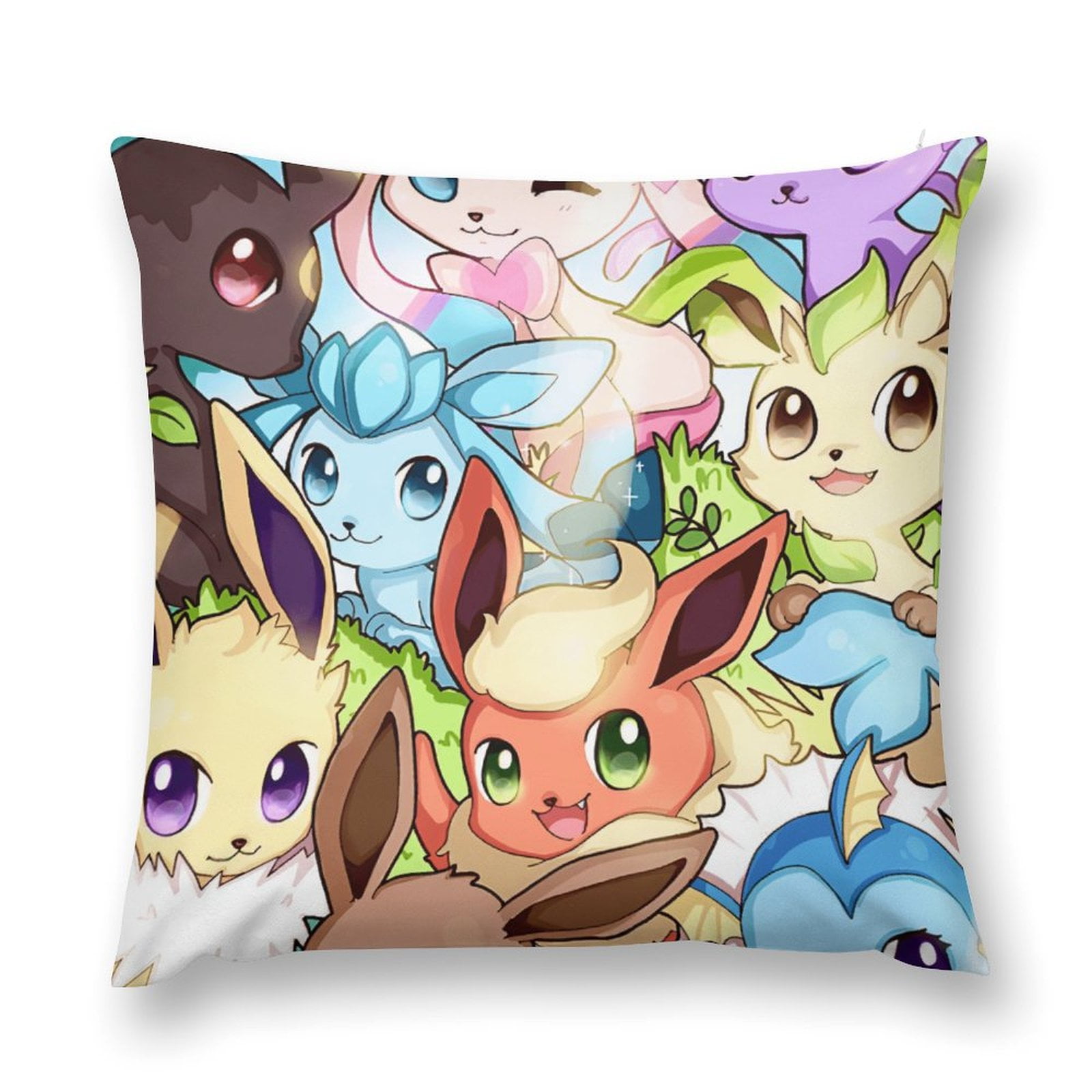 Anime Pokemon Pillowcases Pokemon Merch 18 "x18 " Anime Decorative ...