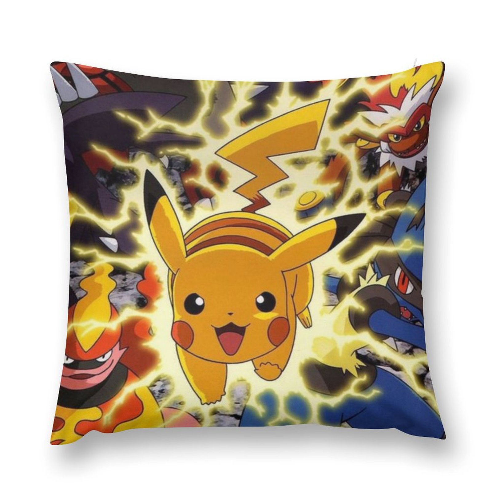 Anime Pokemon Pillowcases Pokemon Merch 18 "x18 " Anime Decorative ...