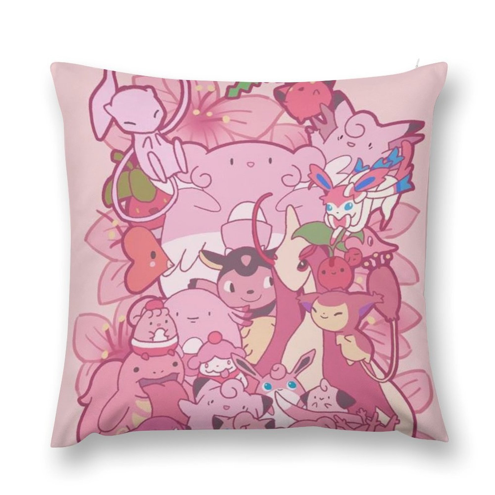 Anime Pokemon Pillowcases Pokemon Merch 18 "x18 " Anime Decorative ...