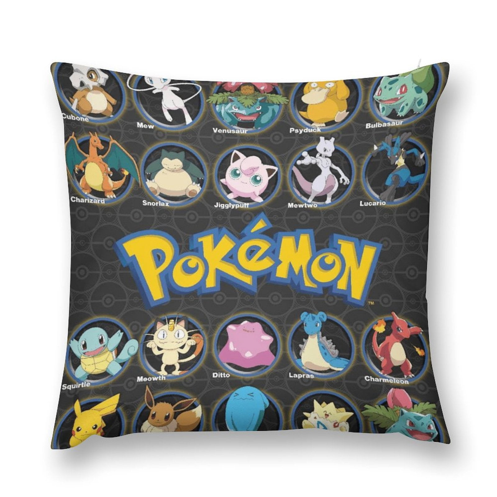 Anime Pokemon Pillowcases Pokemon Merch 20 "x20 " Anime Decorative ...