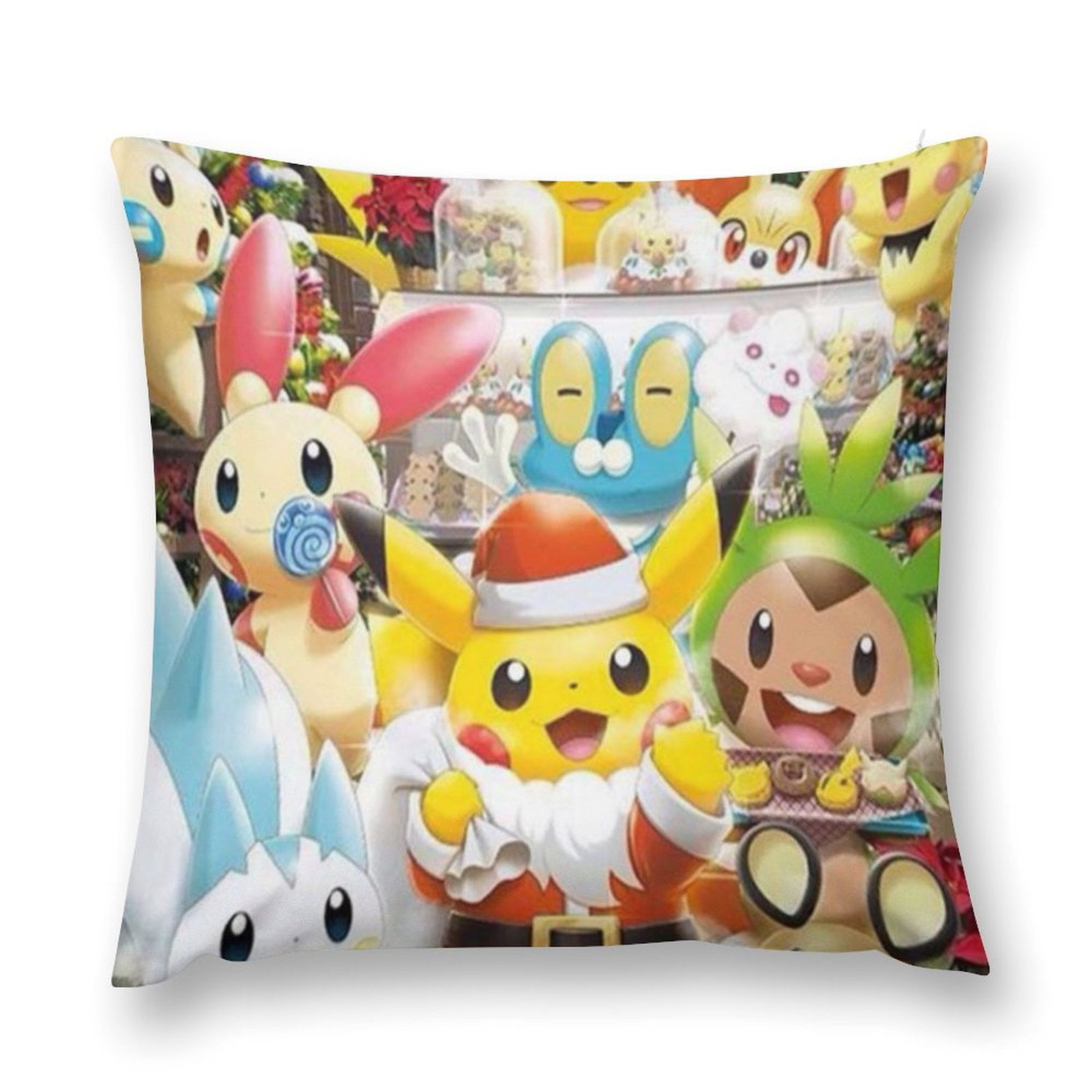 Anime Pokemon Pillowcases Pokemon Merch 20 "x20 " Anime Decorative ...