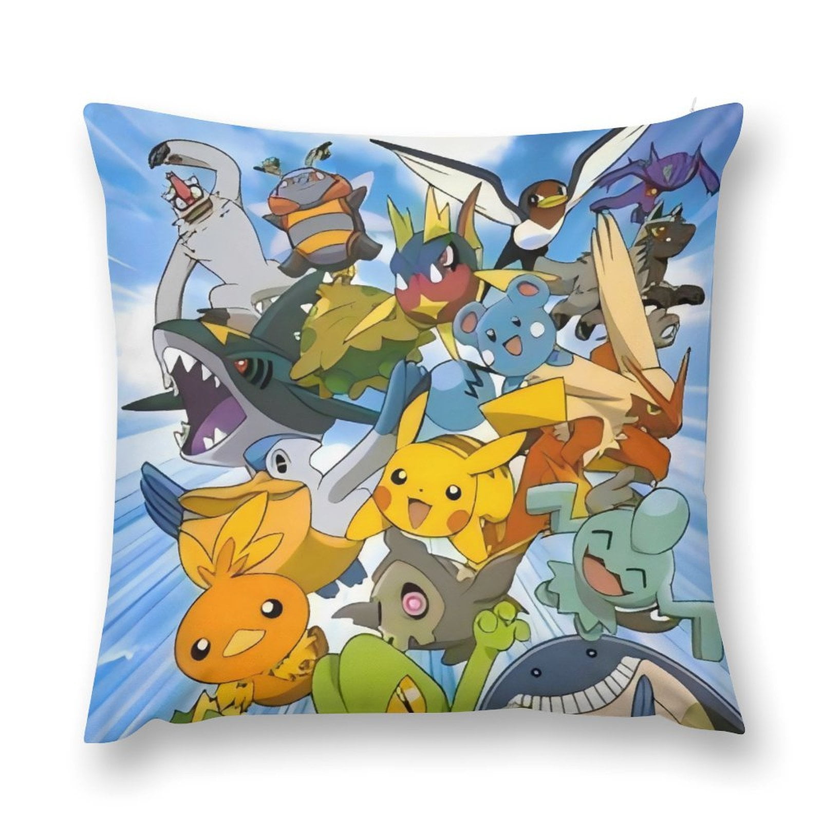 Anime Pokemon Pillowcases Pokemon Merch 22 "x22 " Anime Decorative ...