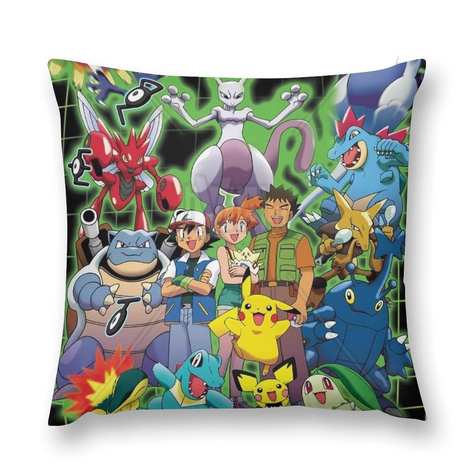 Anime Pokemon Pillowcases Pokemon Merch 22 "x22 " Anime Decorative ...