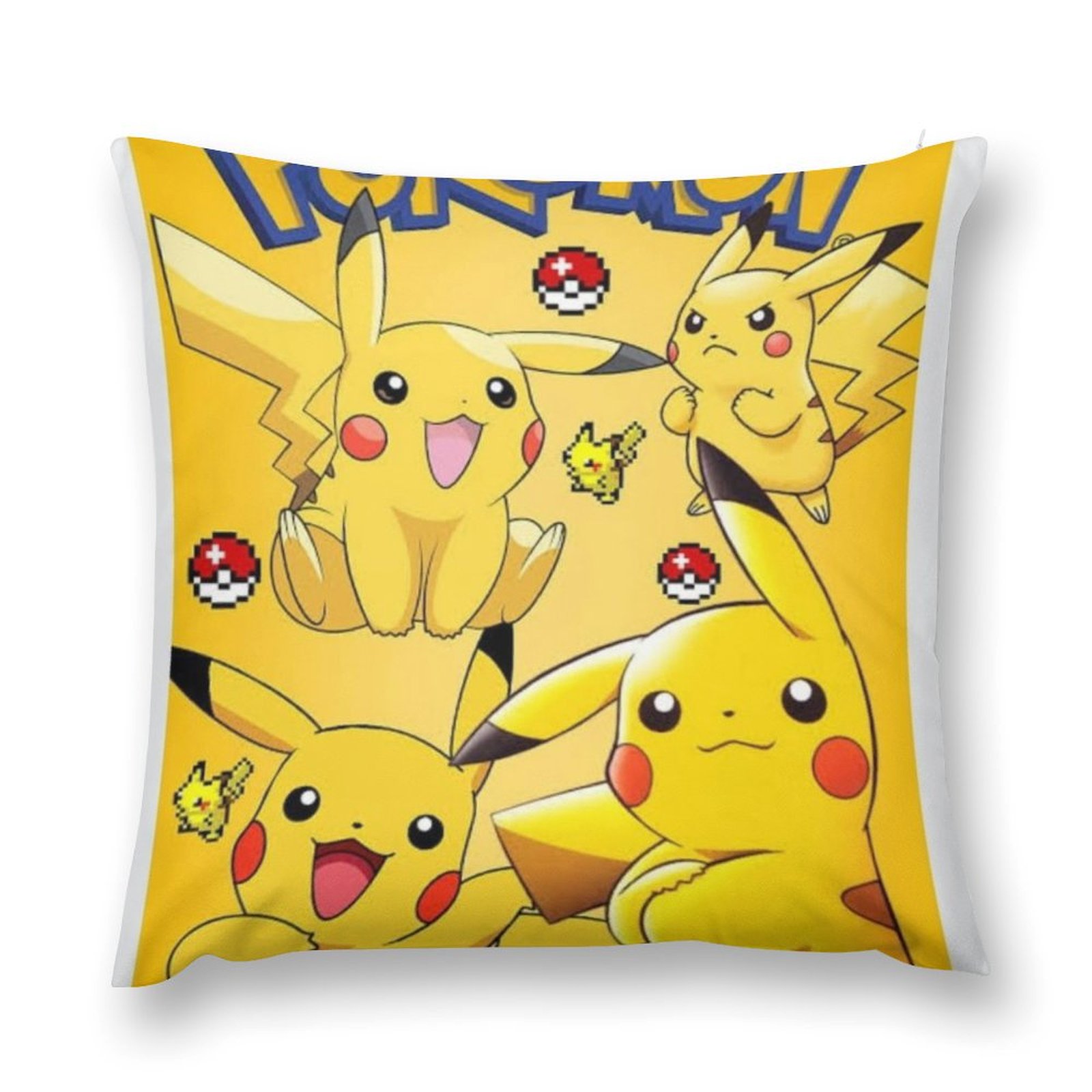 Anime Pokemon Pillowcases Pokemon Merch 24 "x24 " Anime Decorative ...
