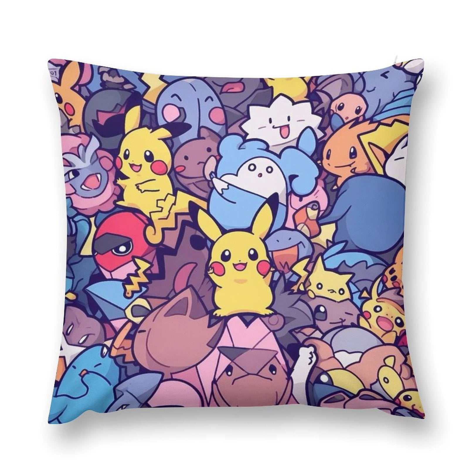 Anime Pokemon Pillowcases Pokemon Merch 24 "x24 " Anime Decorative ...