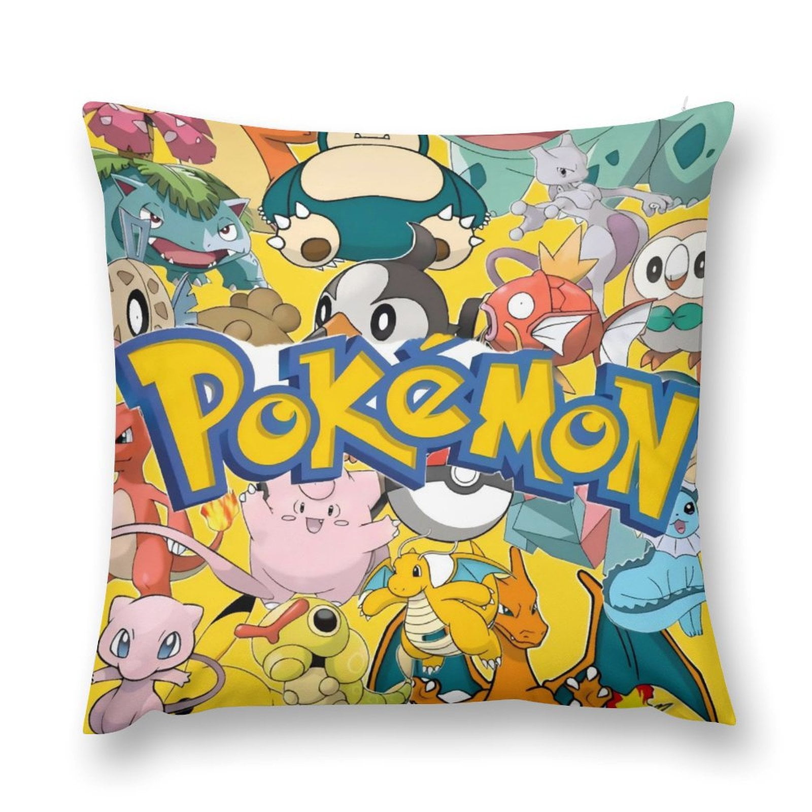 Anime Pokemon Pillowcases Pokemon Merch 24 "x24 " Anime Decorative ...