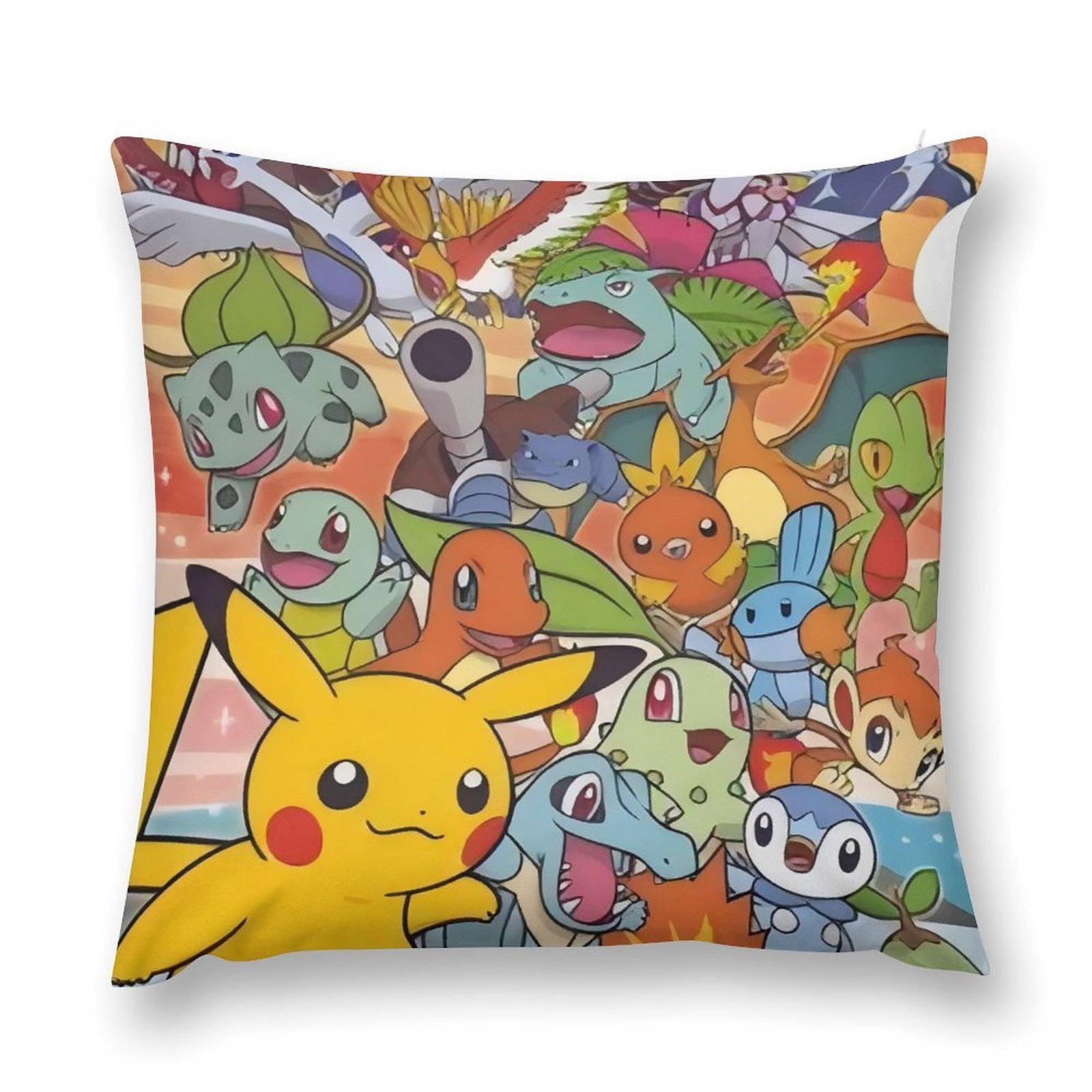 Anime Pokemon Pillowcases Pokemon Merch 24 "x24 " Anime Decorative ...