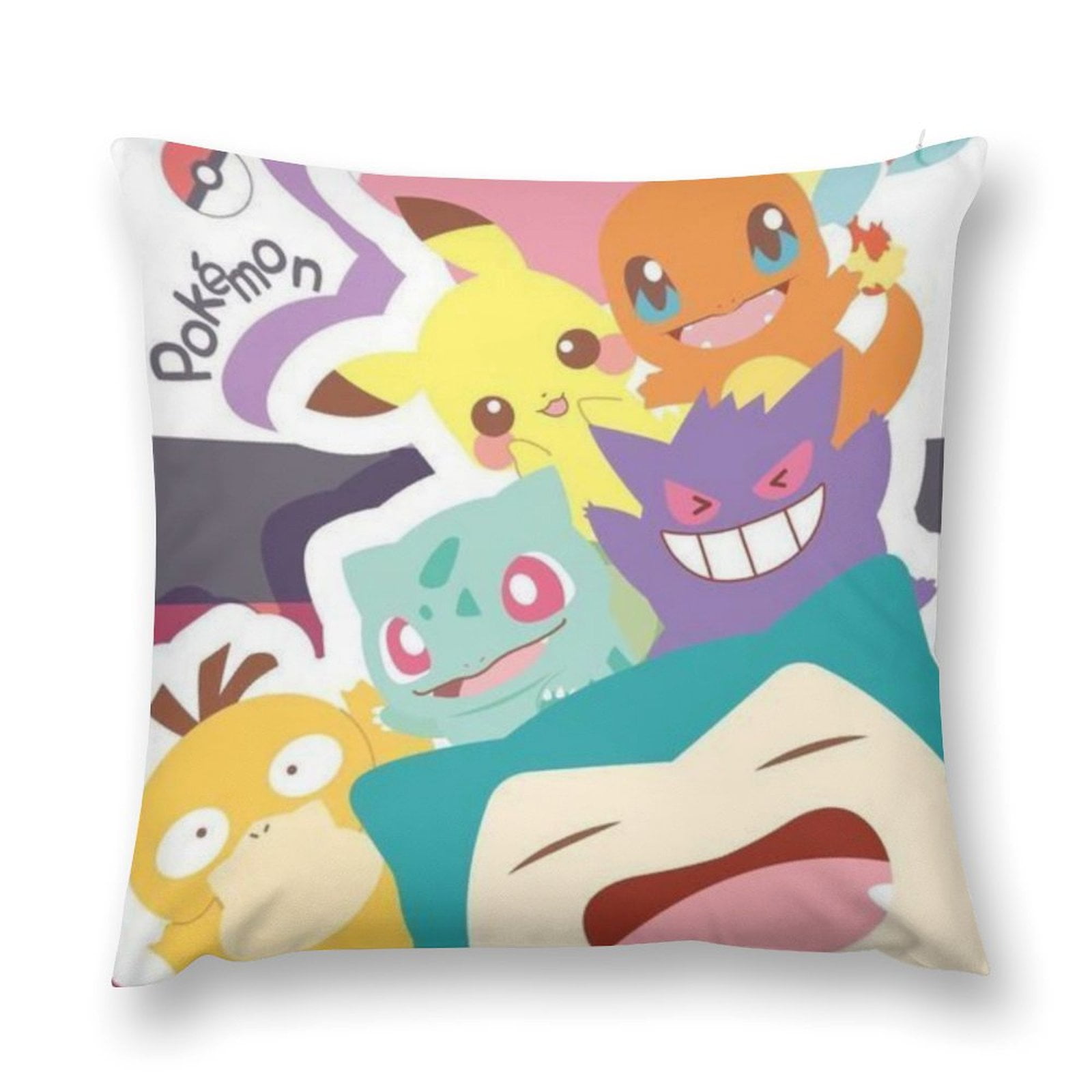 Anime Pokemon Pillowcases Pokemon Merch 24 "x24 " Anime Decorative ...