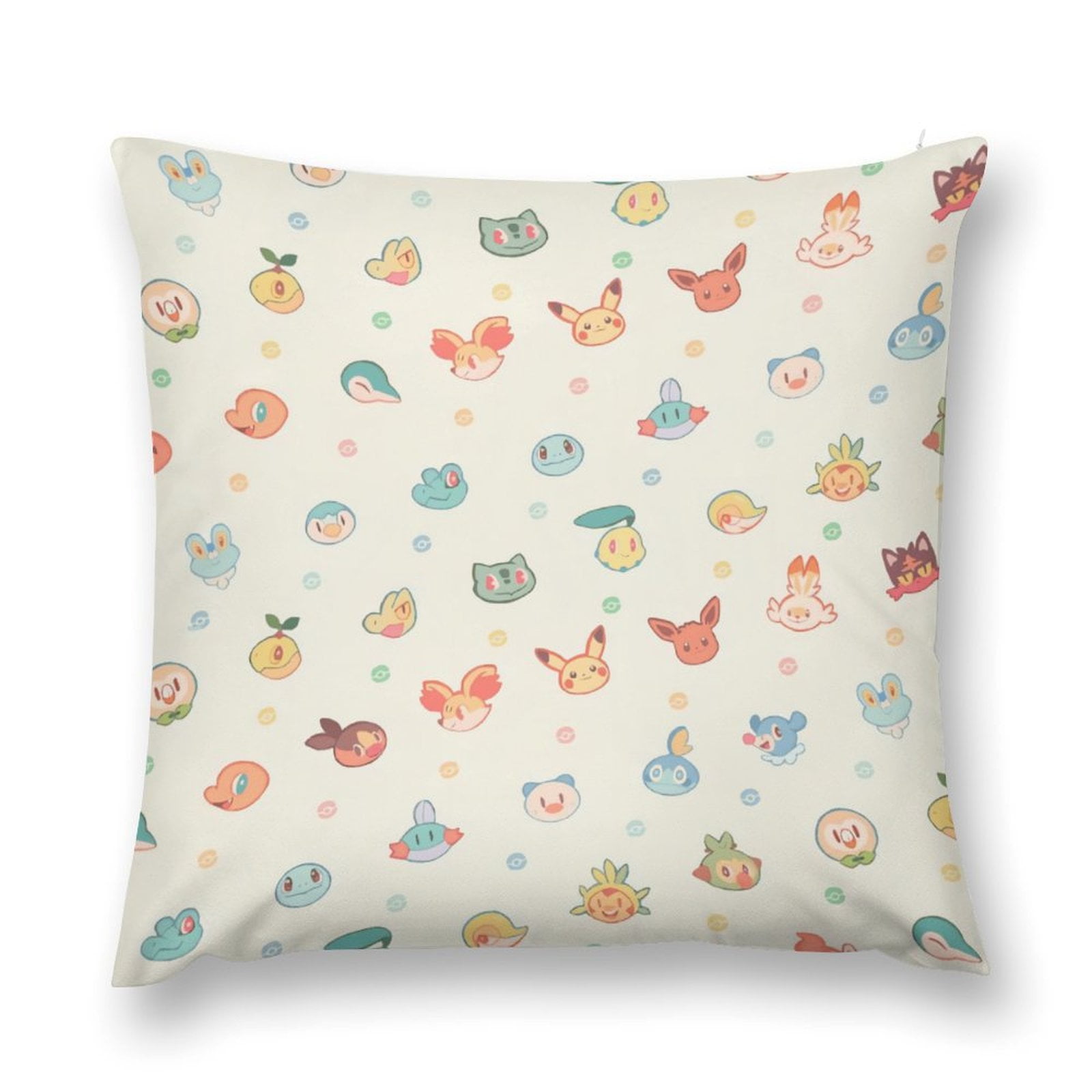 Anime Pokemon Pillowcases Pokemon Merch 24 "x24 " Anime Decorative ...