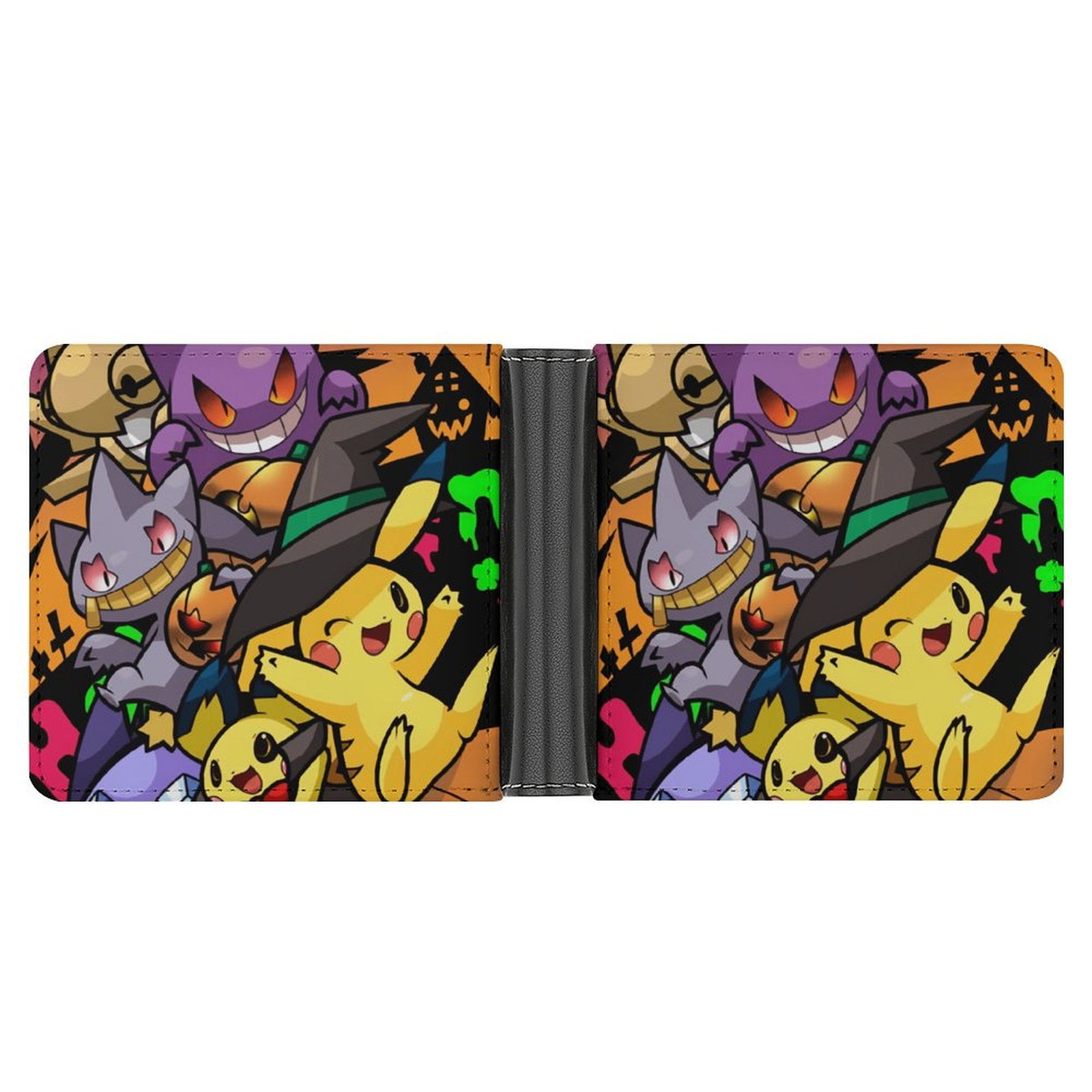 Anime Pokemon Wallet For Men Purse Leather Bifold Wallet Pokemon Merch ...