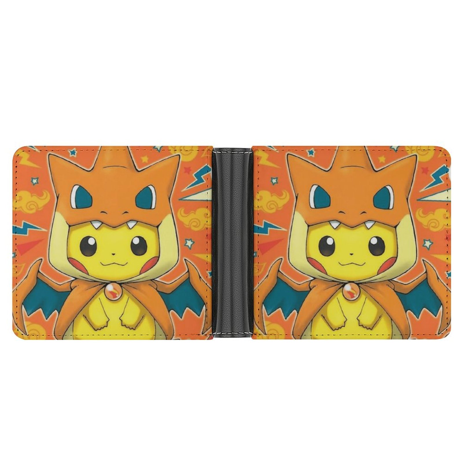 Anime Pokemon Wallet For Men Purse Leather Bifold Wallet Pokemon Merch ...