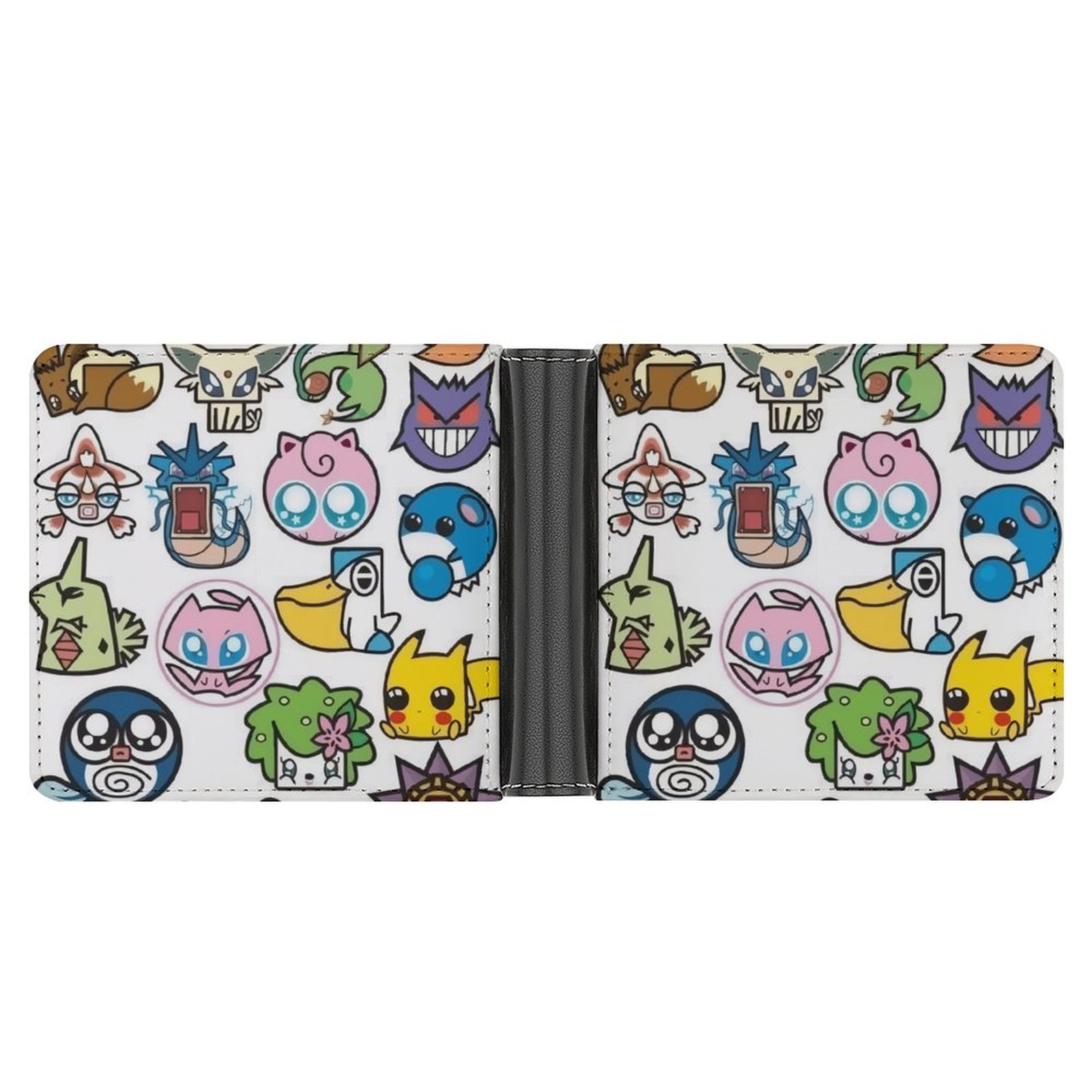 Anime Pokemon Wallet For Men Purse Leather Bifold Wallet Pokemon Merch ...