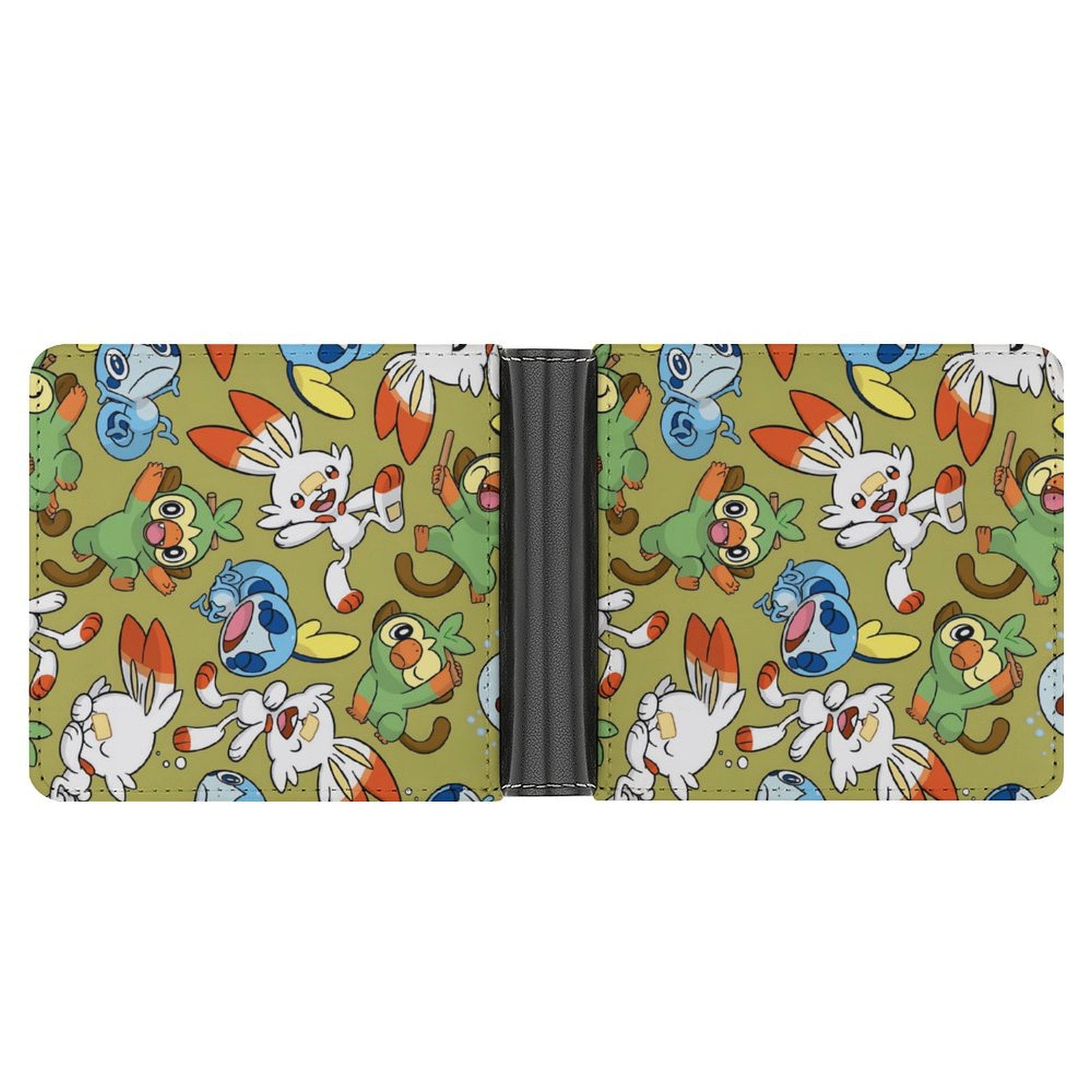Anime Pokemon Wallet For Men Purse Leather Bifold Wallet Pokemon Merch ...