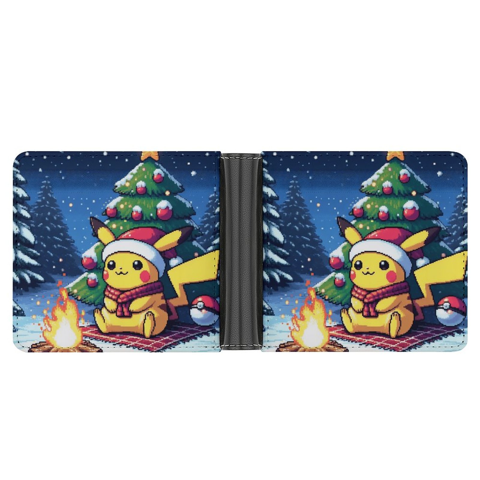 Anime Pokemon Wallet For Men Purse Leather Bifold Wallet Pokemon Merch ...