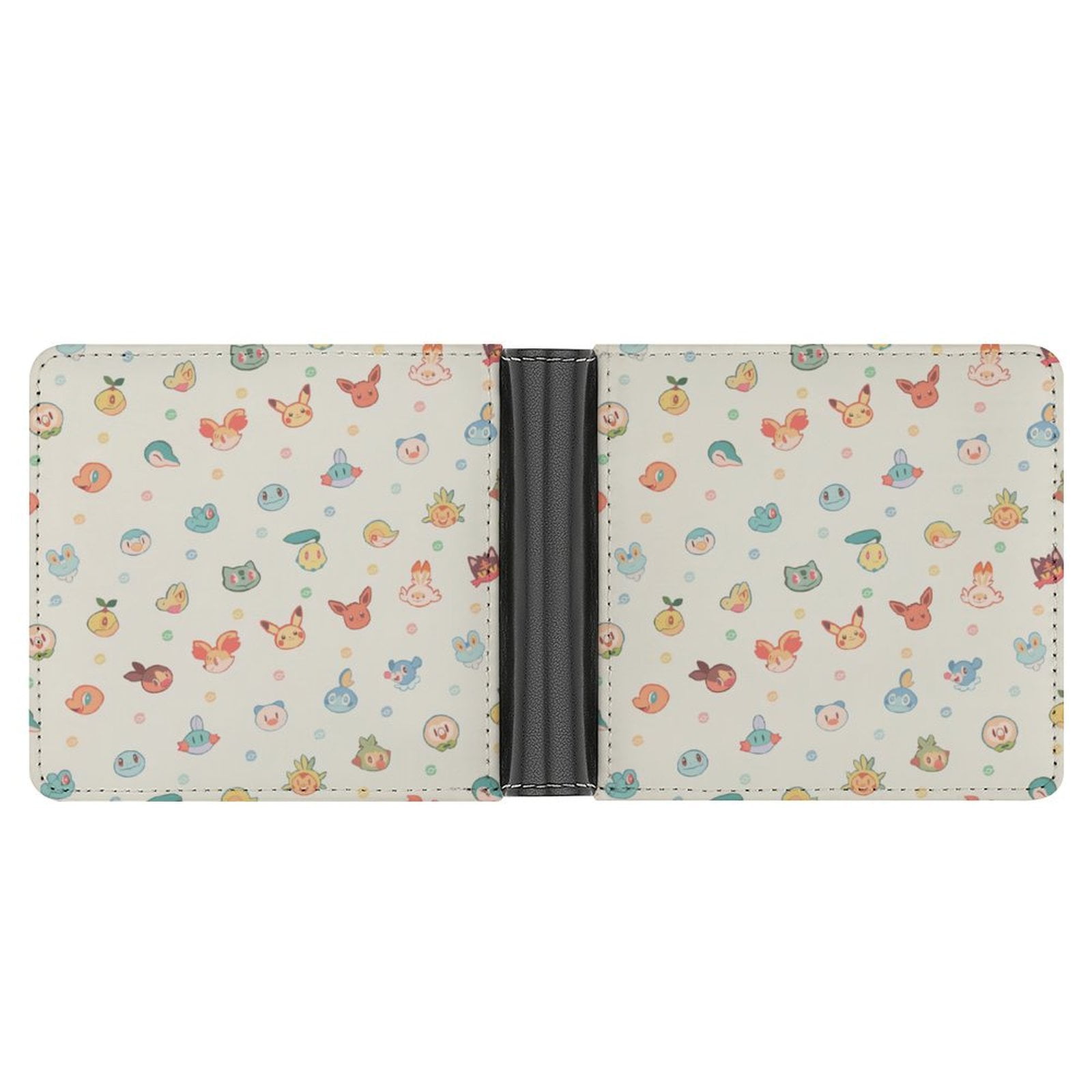 Anime Pokemon Wallet For Men Purse Leather Bifold Wallet Pokemon Merch ...