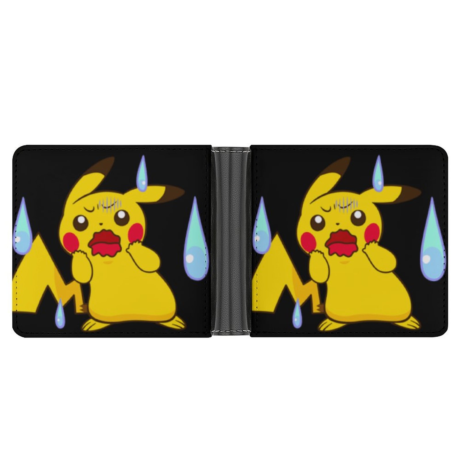 Anime Pokemon Wallet For Men Purse Leather Bifold Wallet Pokemon Merch ...