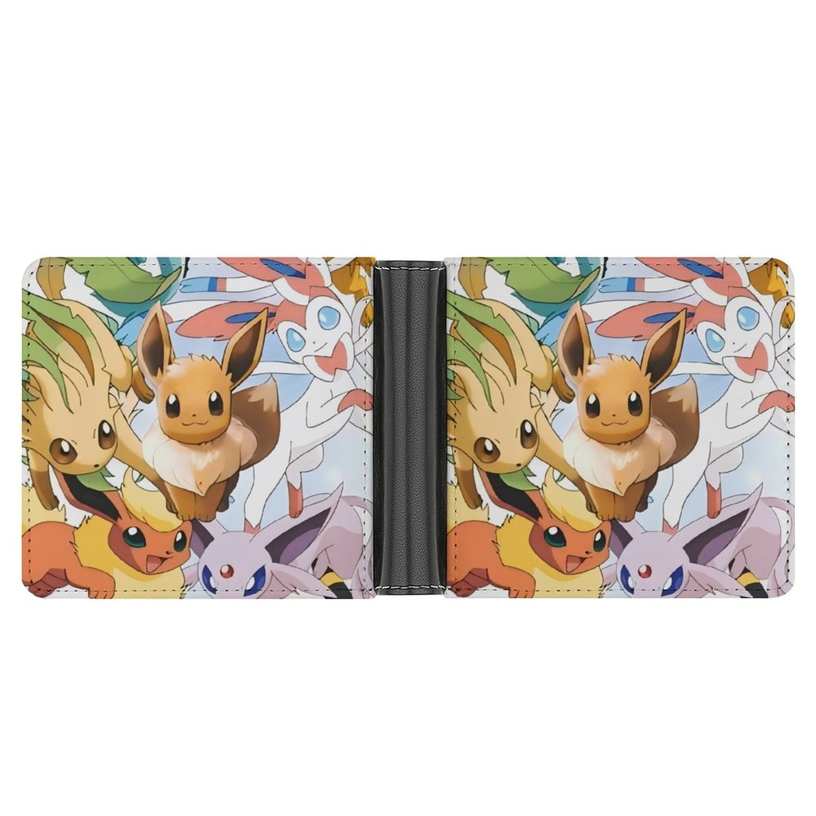 Anime Pokemon Wallet For Men Purse Leather Bifold Wallet Pokemon Merch ...