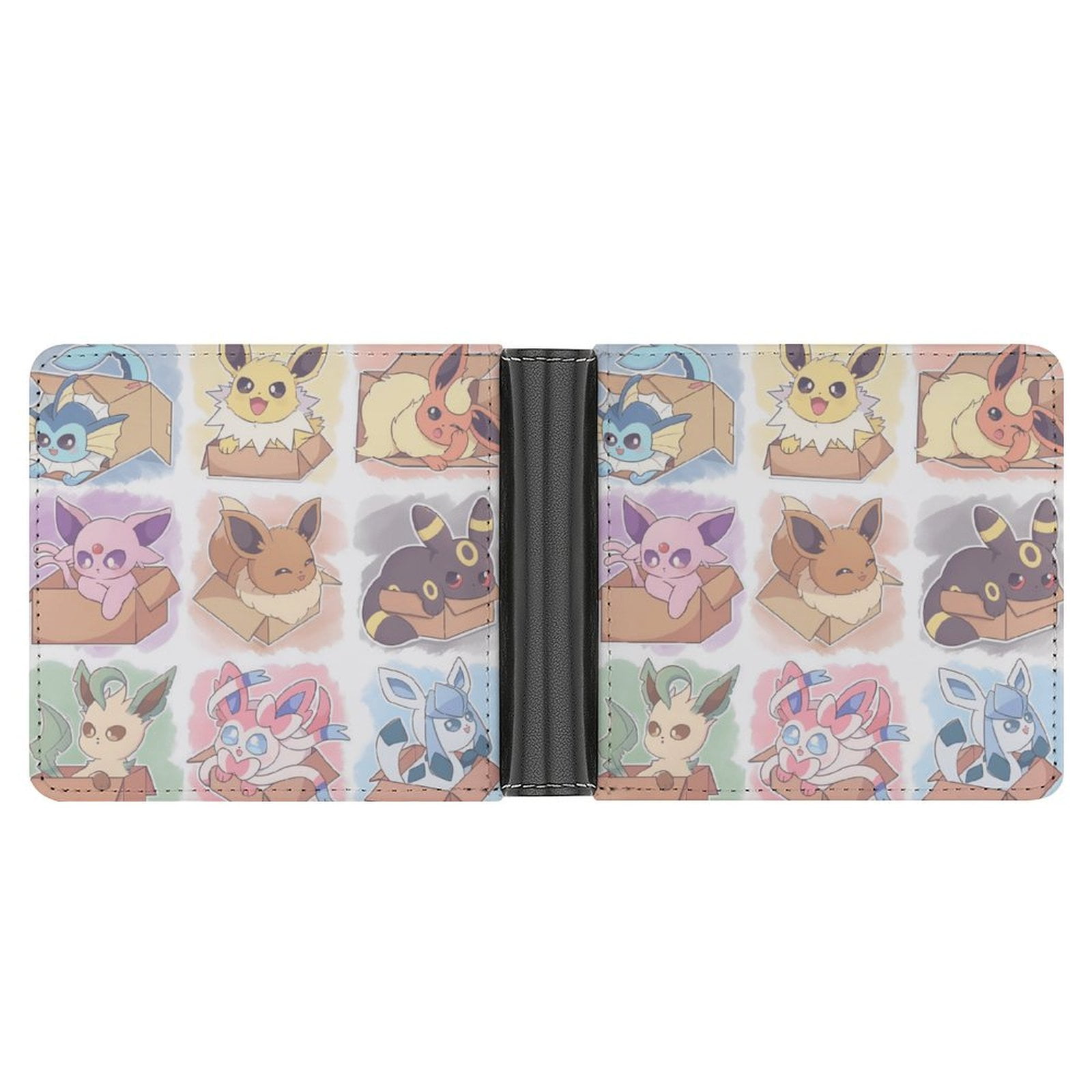 Anime Pokemon Wallet For Men Purse Leather Bifold Wallet Pokemon Merch ...