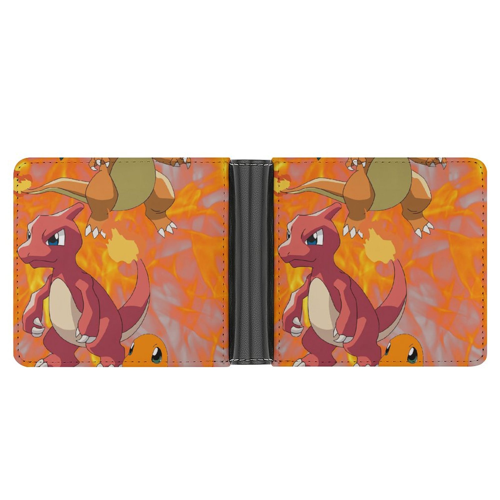 Anime Pokemon Wallet For Men Purse Leather Bifold Wallet Pokemon Merch ...
