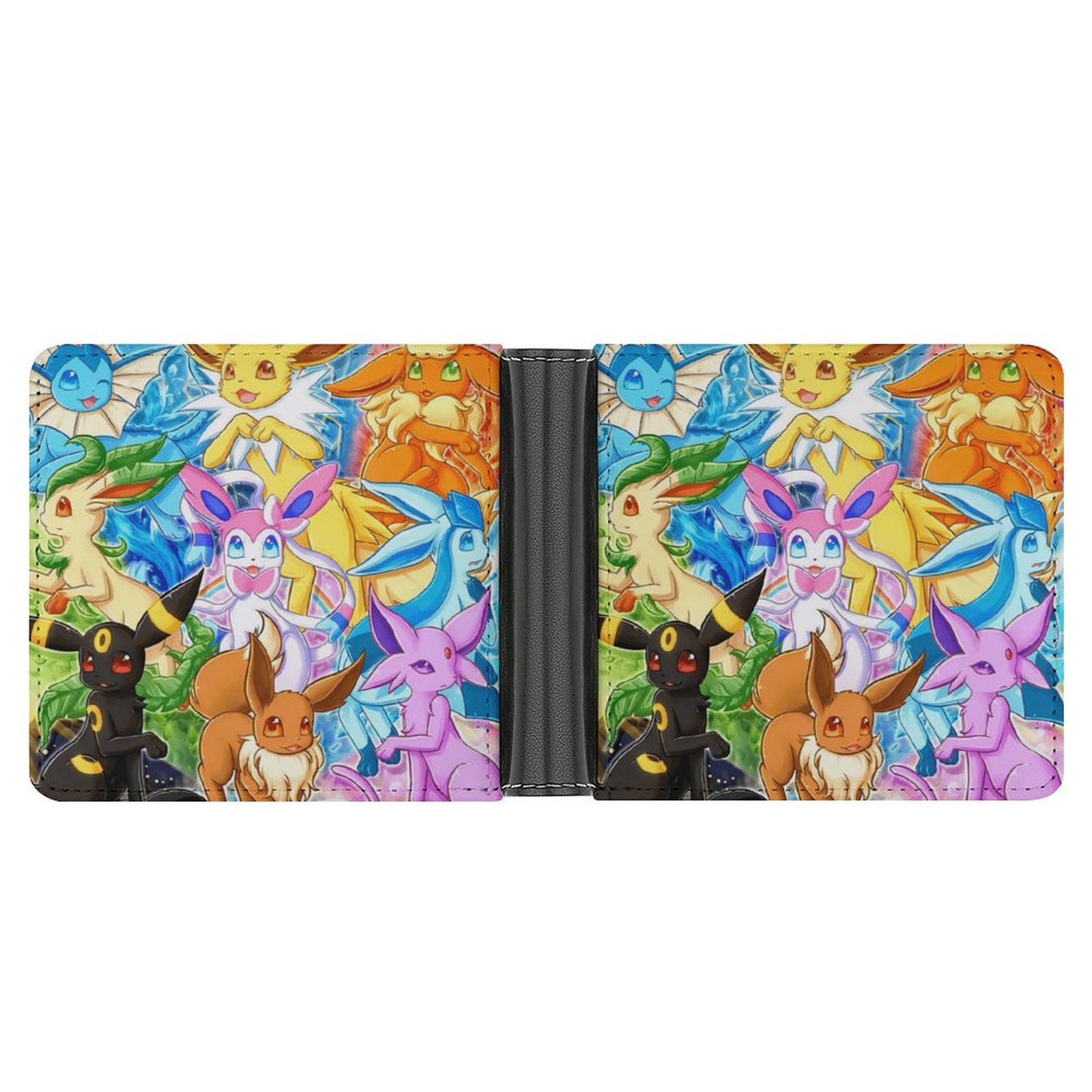 Anime Pokemon Wallet For Men Purse Leather Bifold Wallet Pokemon Merch ...