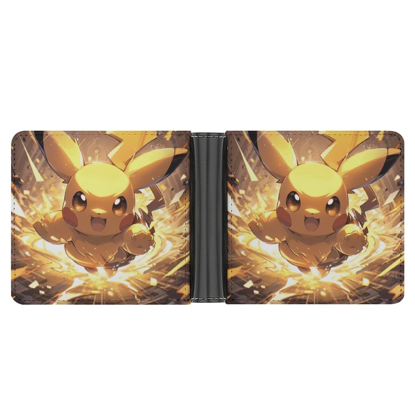 Anime Pokemon Wallet For Men Purse Leather Bifold Wallet Pokemon Merch ...