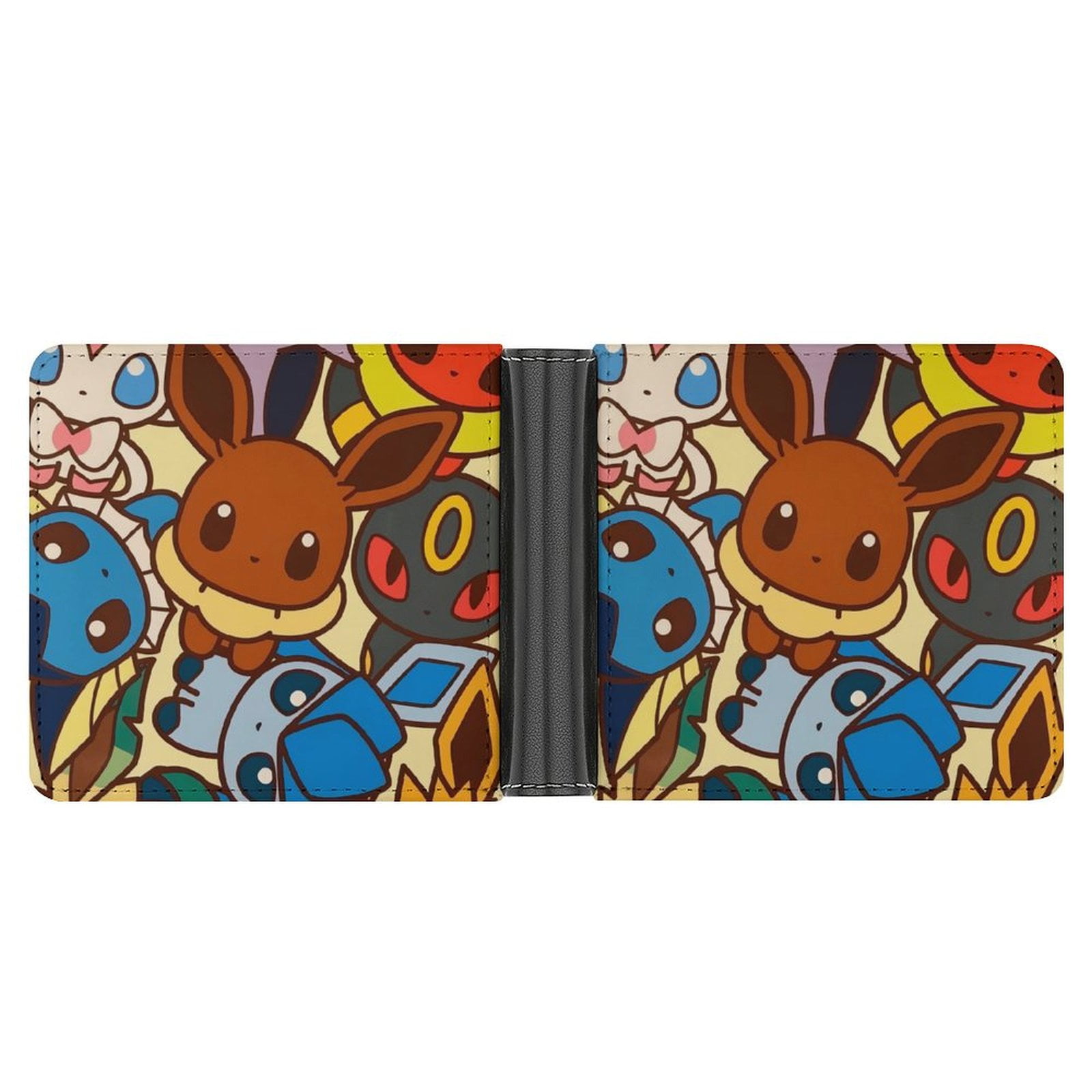 Anime Pokemon Wallet For Men Purse Leather Bifold Wallet Pokemon Merch ...