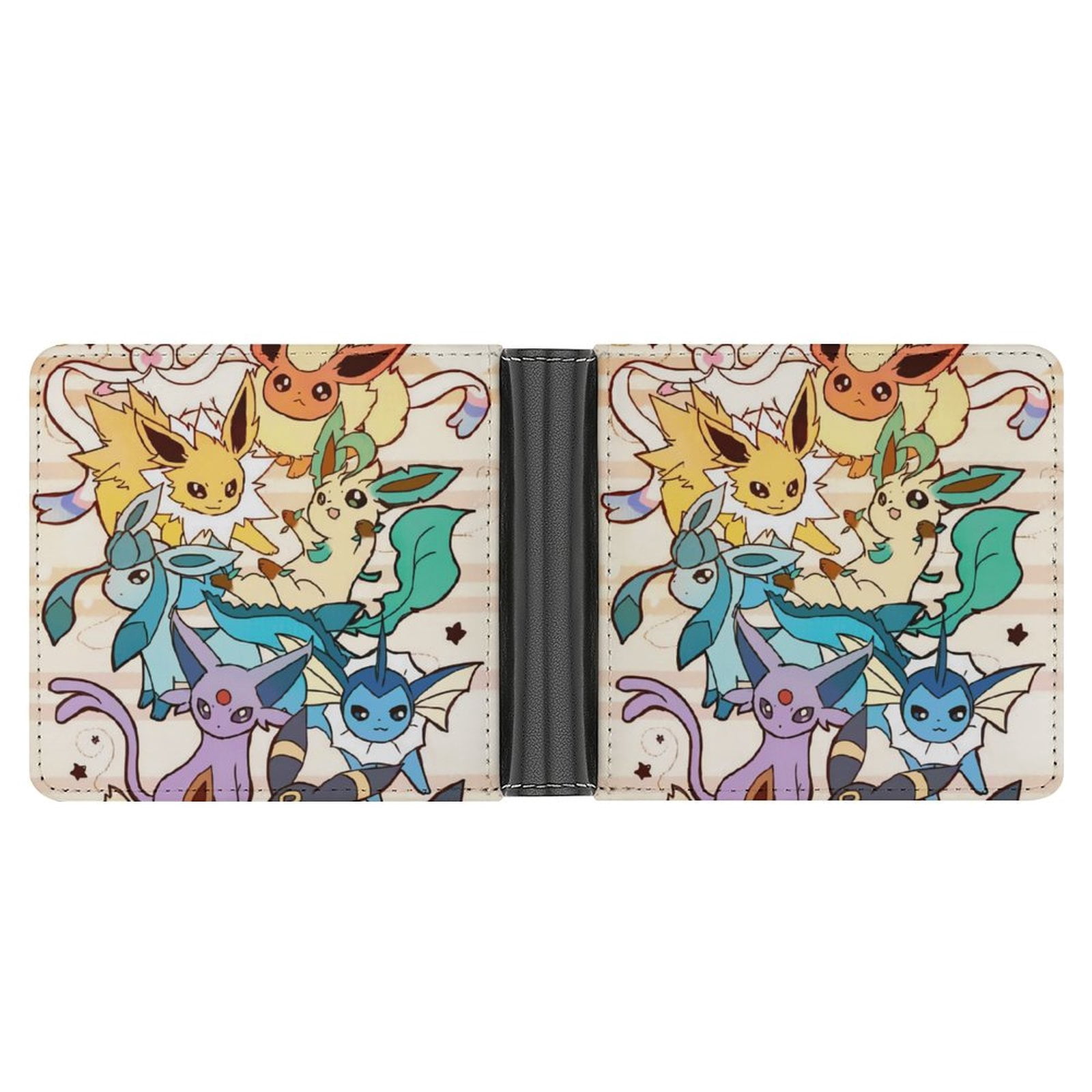 Anime Pokemon Wallet For Men Purse Leather Bifold Wallet Pokemon Merch ...