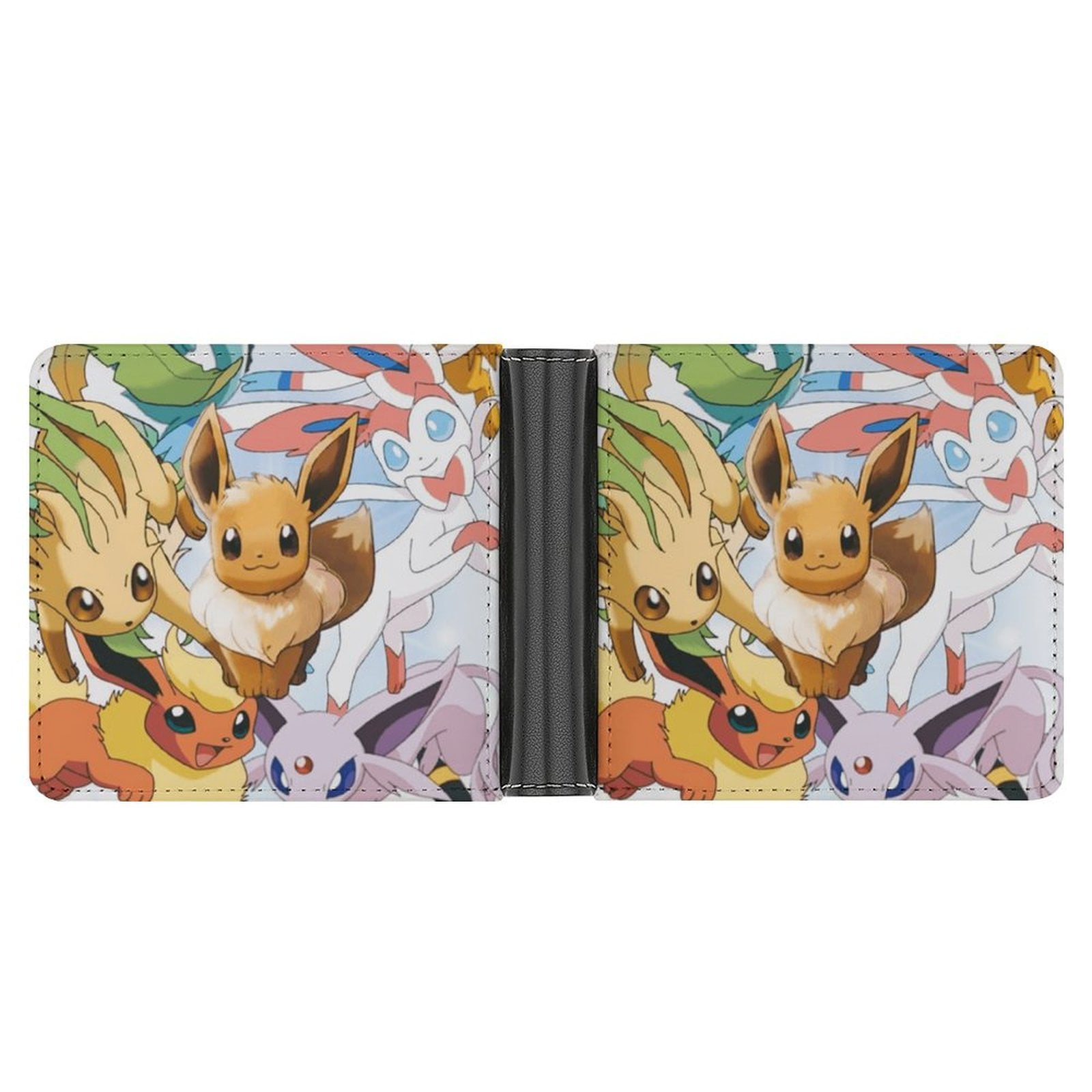 Anime Pokemon Wallet For Men Purse Leather Bifold Wallet Pokemon Merch ...