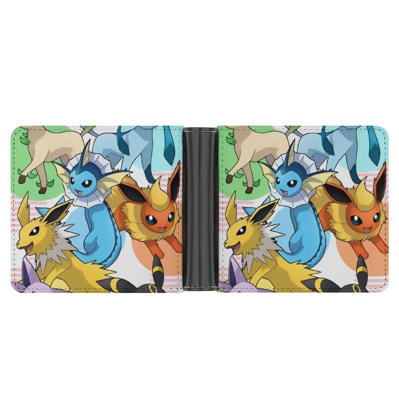 Anime Pokemon Wallet For Men Purse Leather Bifold Wallet Pokemon Merch ...