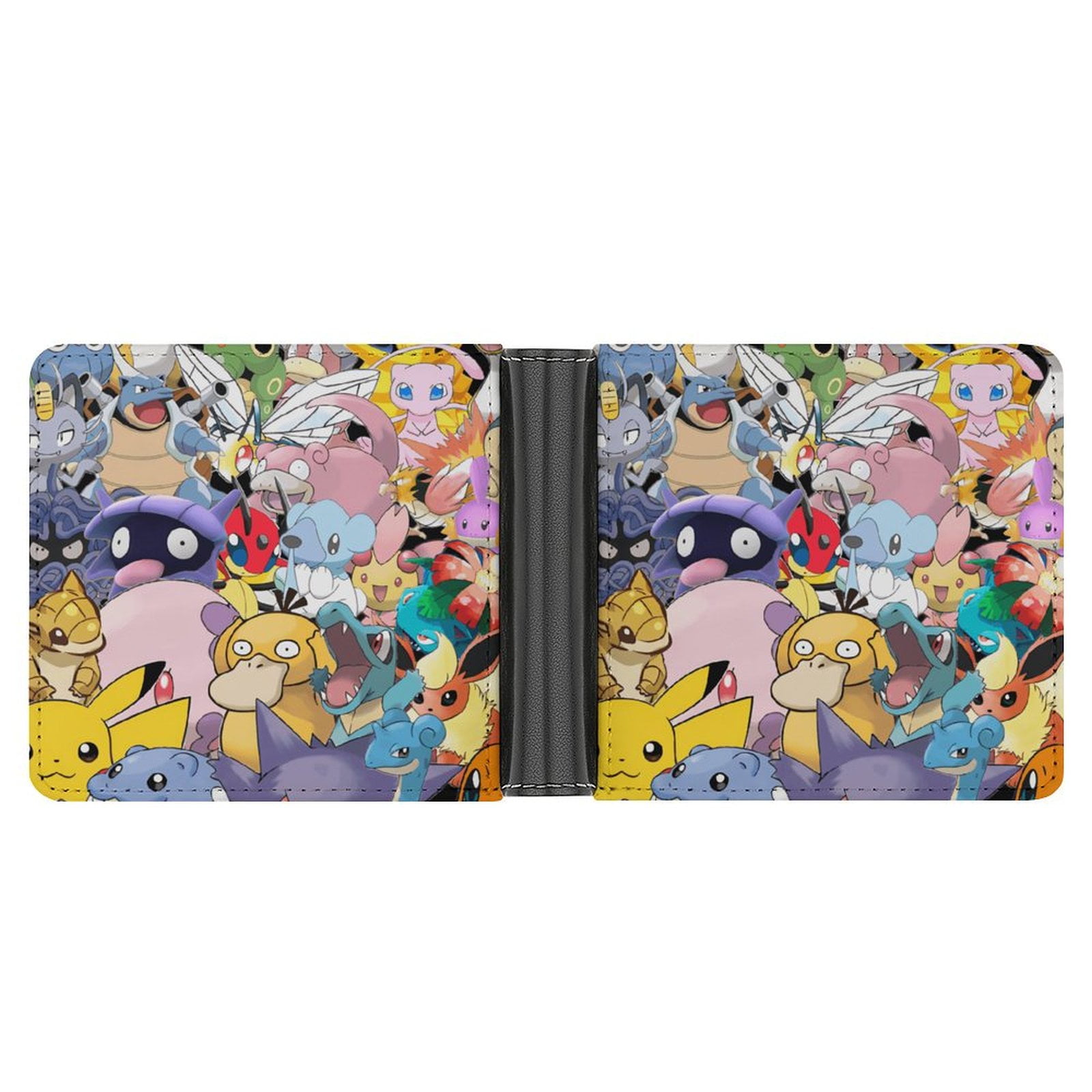 Anime Pokemon Wallet For Men Purse Leather Bifold Wallet Pokemon Merch ...