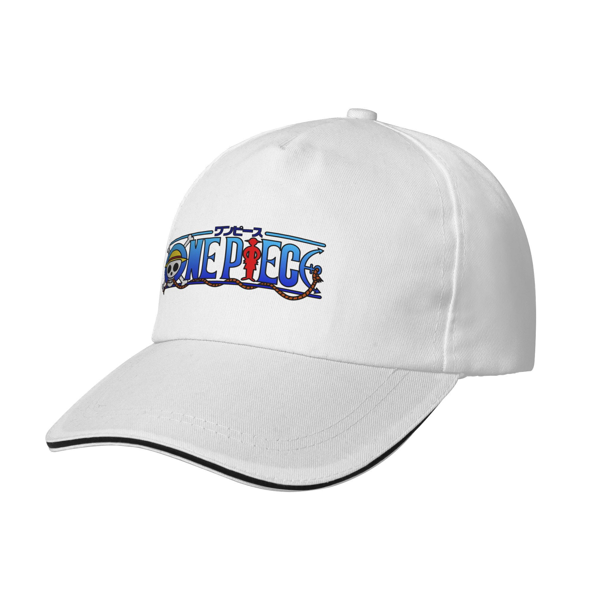 Anime Polyester 5 Panel Baseball Cap ,Comic Hat,One Piece Camp cap With ...