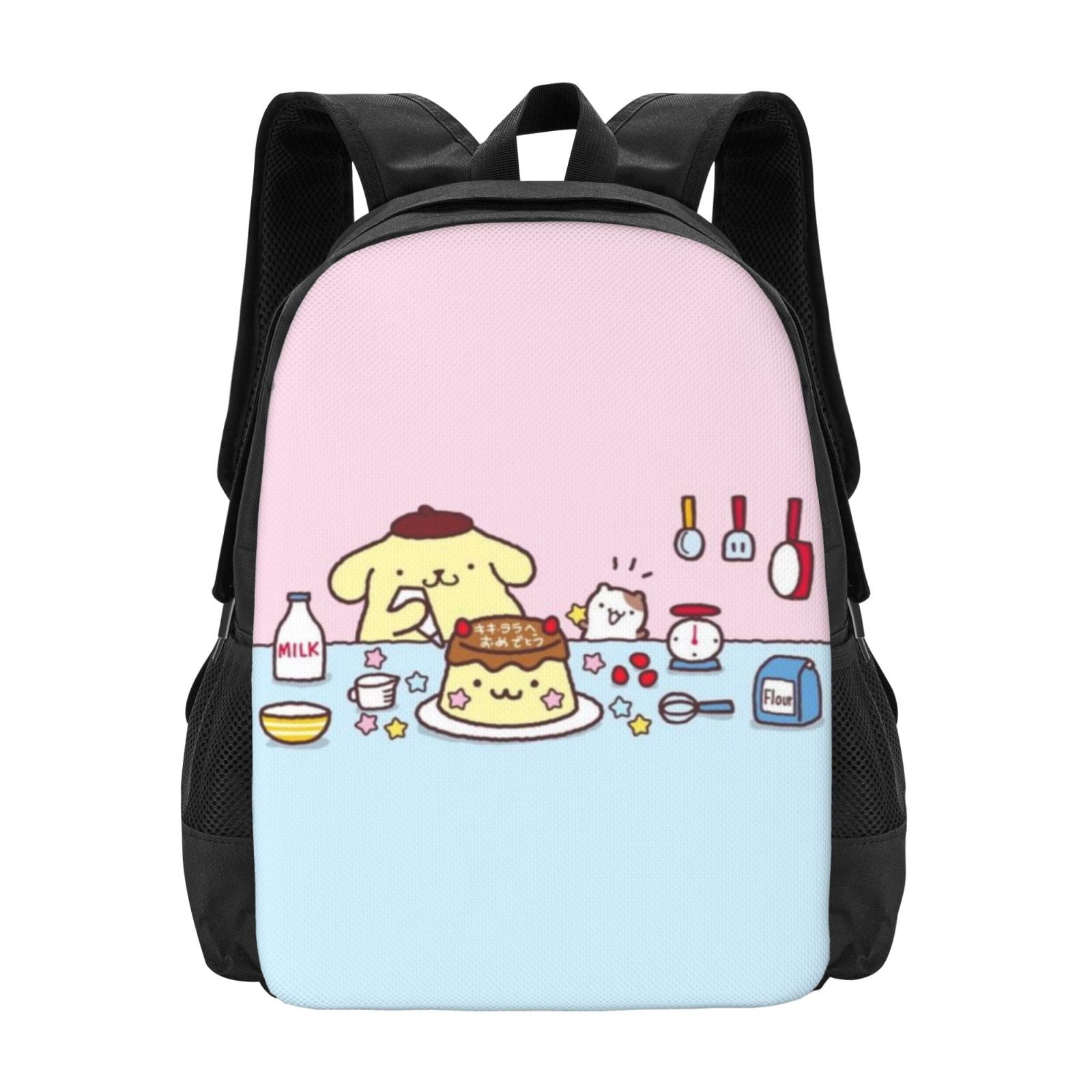 Anime Pompompurin Backpack Lightweight Pompompurin Pattern Large ...