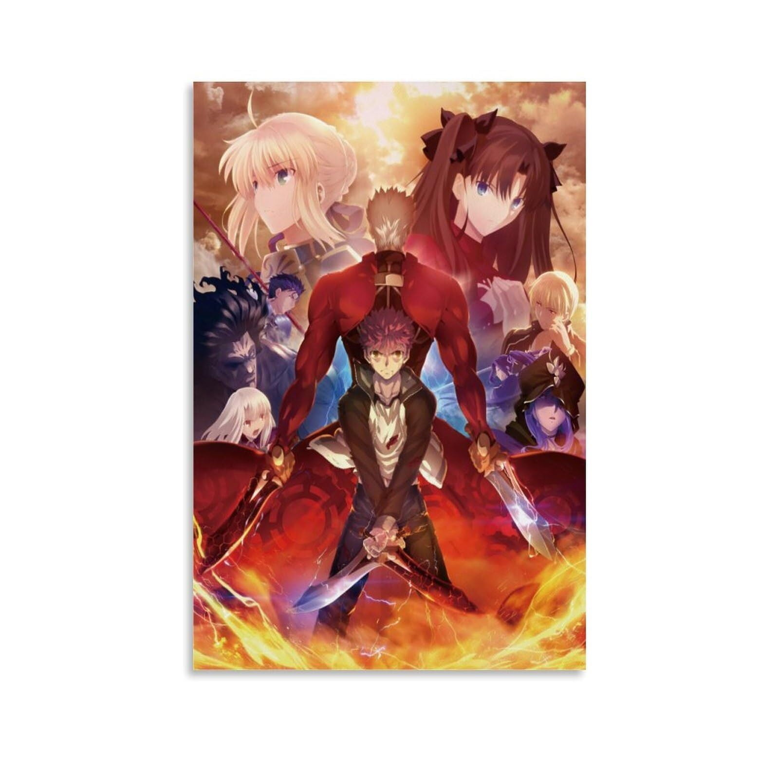 Anime Poster Fate Stay Night Unlimited Blade Works (film) Cool Poster ...