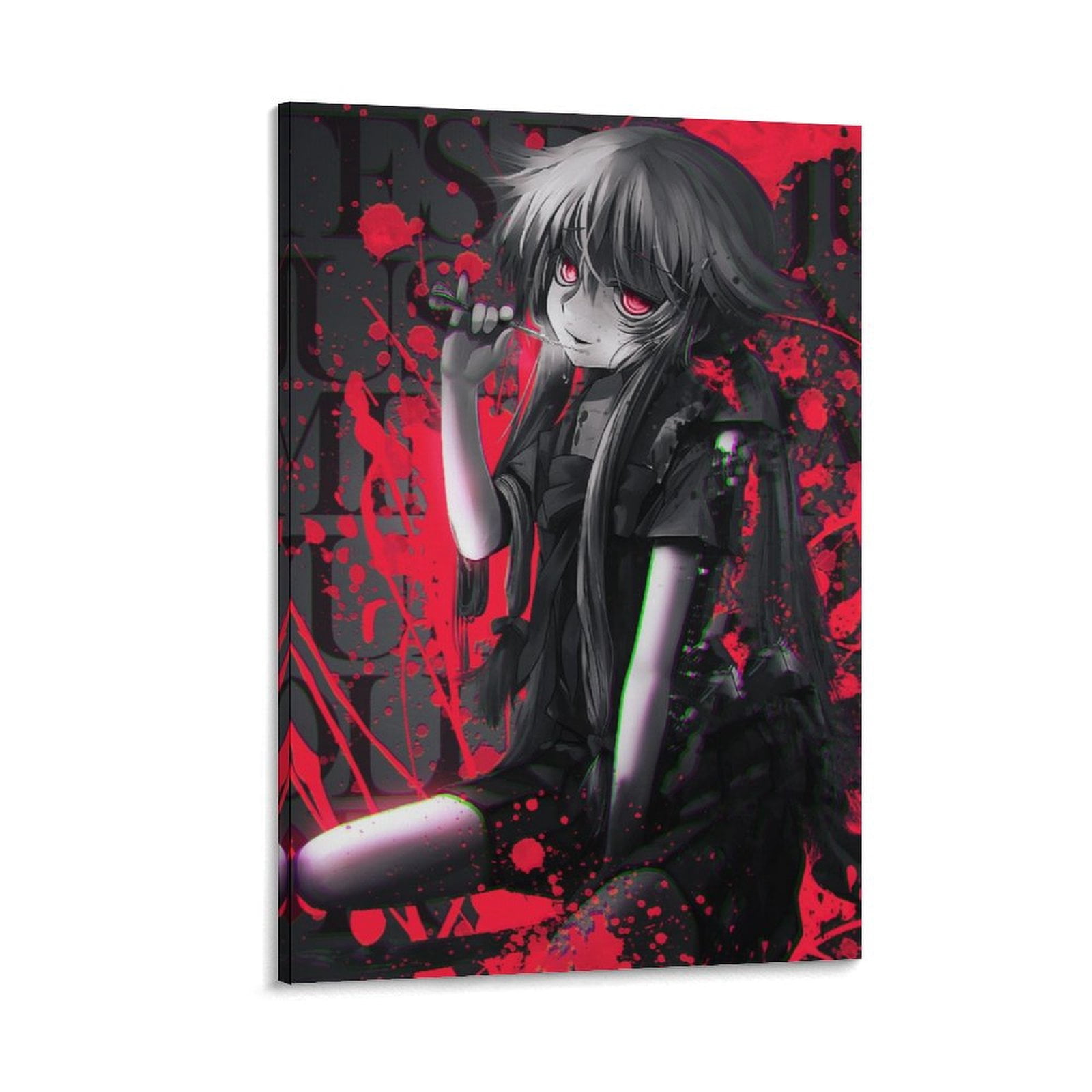 Anime Poster, Future Diary Poster, Canvas Wall Hanging Art Painting ...