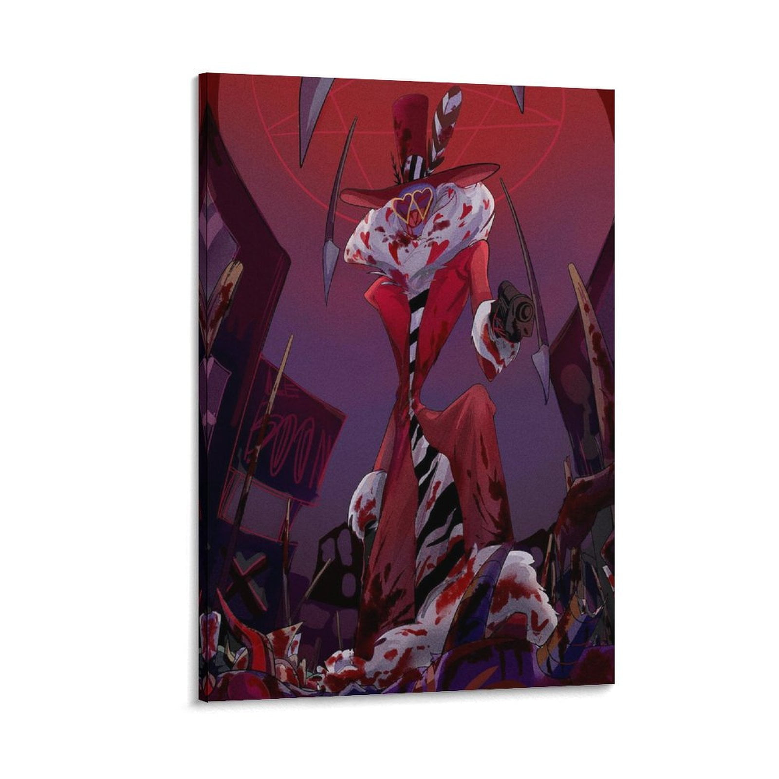Anime Poster Hazbin Hotel Valentino Gifts Canvas Painting Poster Wall ...