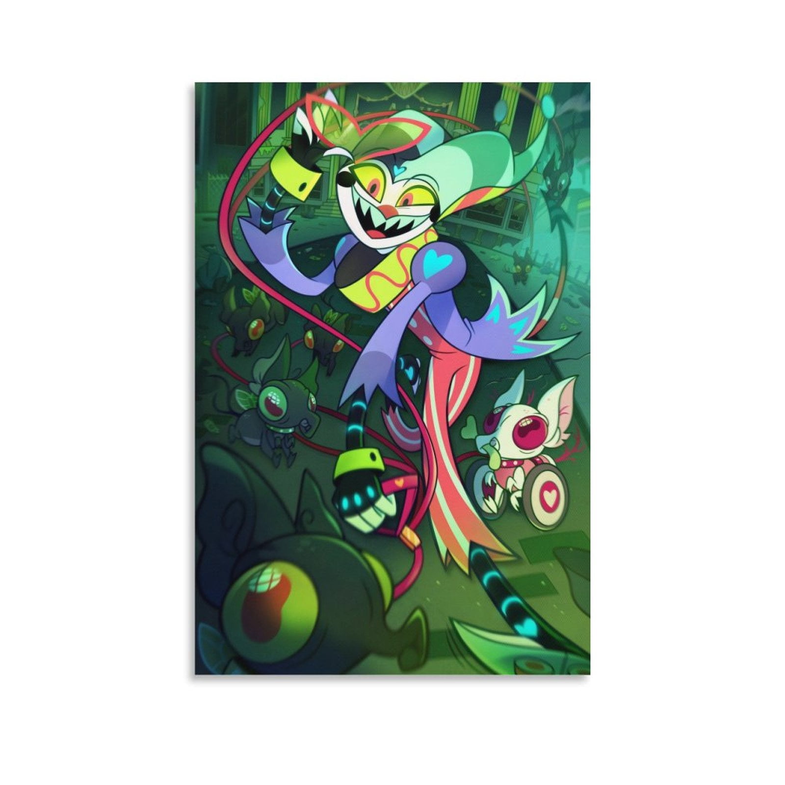 Anime Poster Helluva Boss Fizzarolli (1) Painting On Canvas Wall Art ...