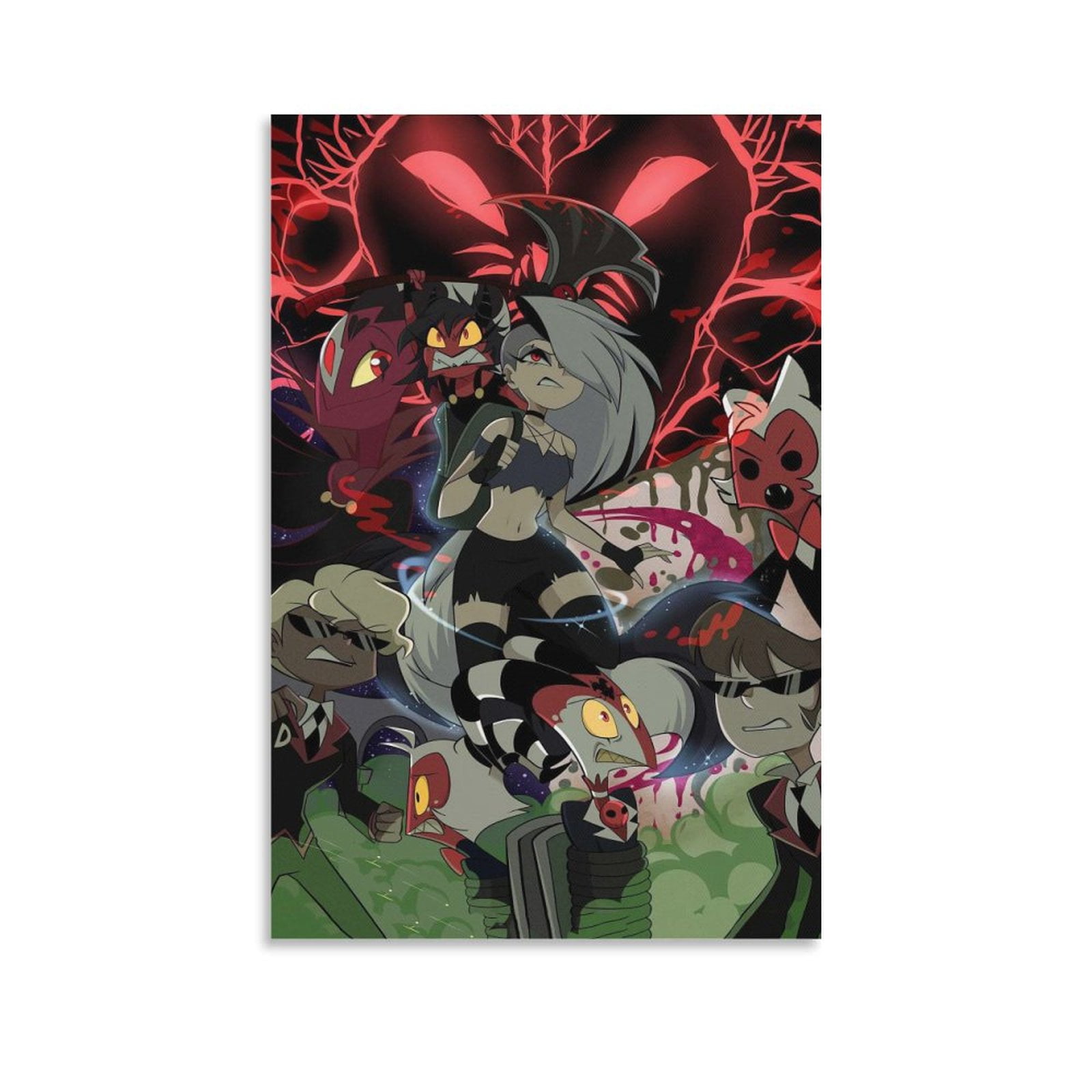 Anime Poster Helluva Boss Posters Art Print Wall Photo Paint Poster ...