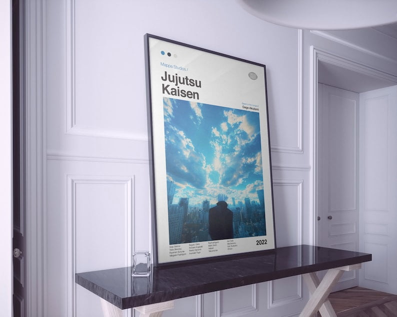 Anime Poster | Jujutsu Kaisen Print | Anime Poster | Anime Manga Art ...