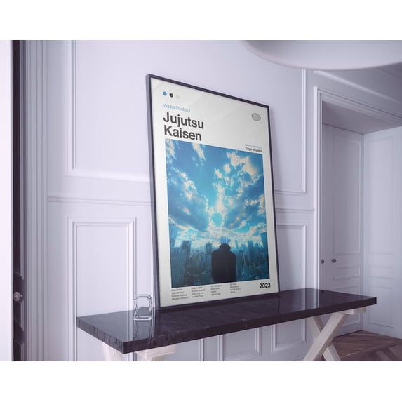 Anime Poster | Jujutsu Kaisen Print | Anime Poster | Anime Manga Art ...